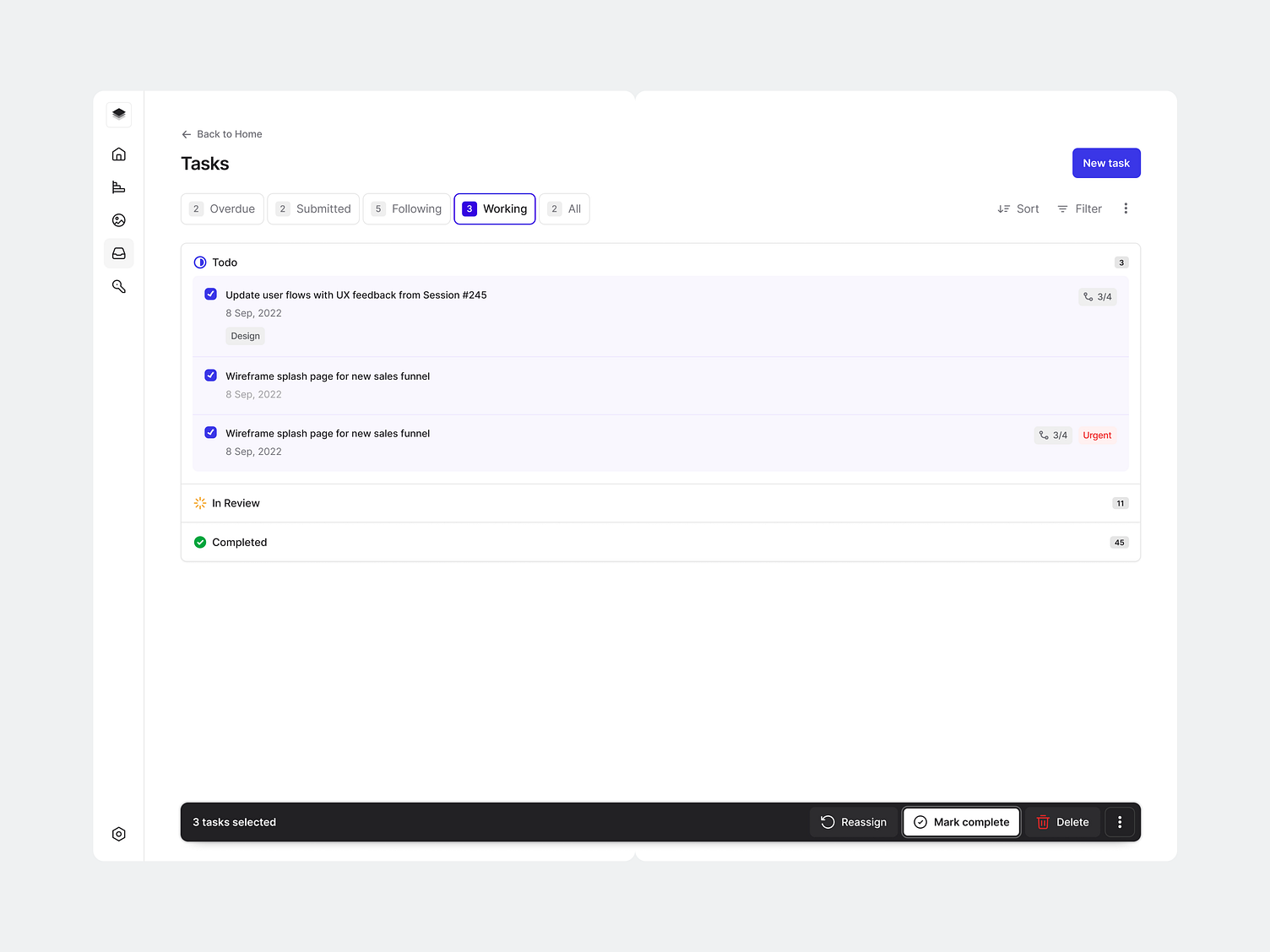 Stratis UI - Bulk Actions by Monty Hayton on Dribbble