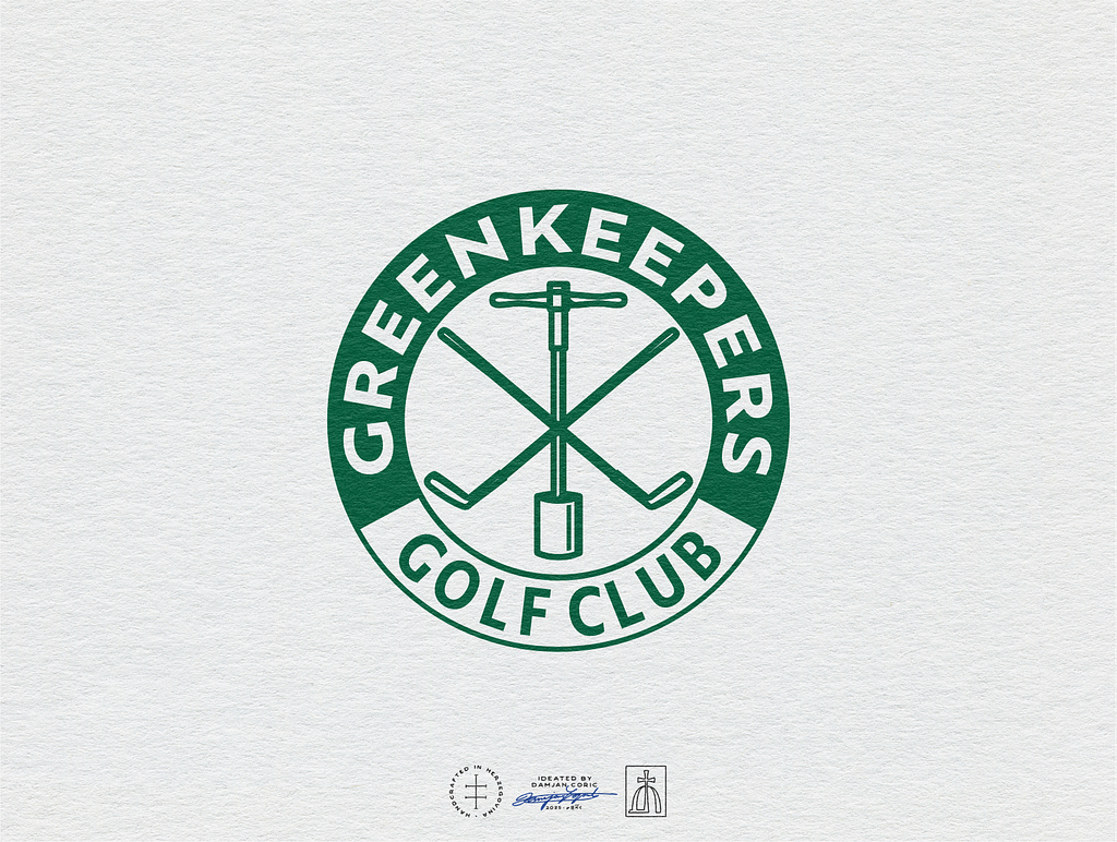 Greenkeepers Golf Club Secondary Badge Logo by Coric Design on Dribbble