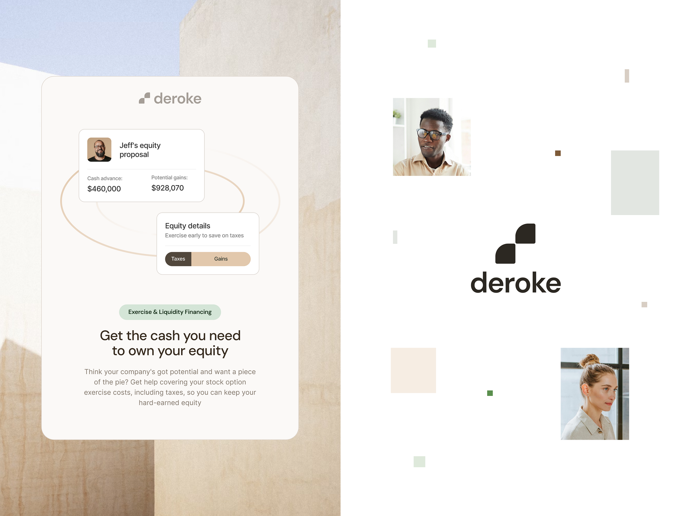 deroke - logo & branding by Victa Wille on Dribbble