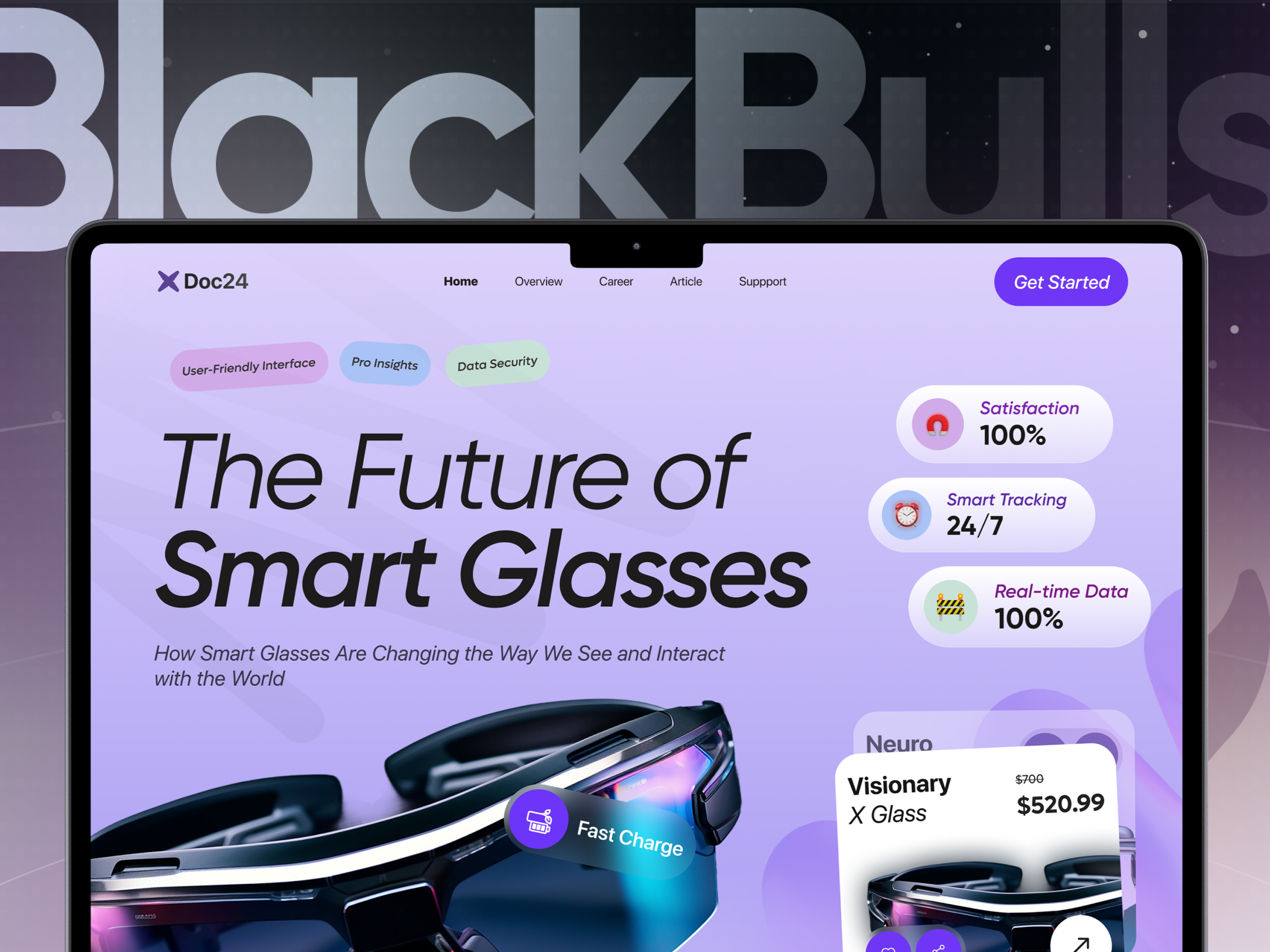 Ai web ui design by Black Bulls on Dribbble