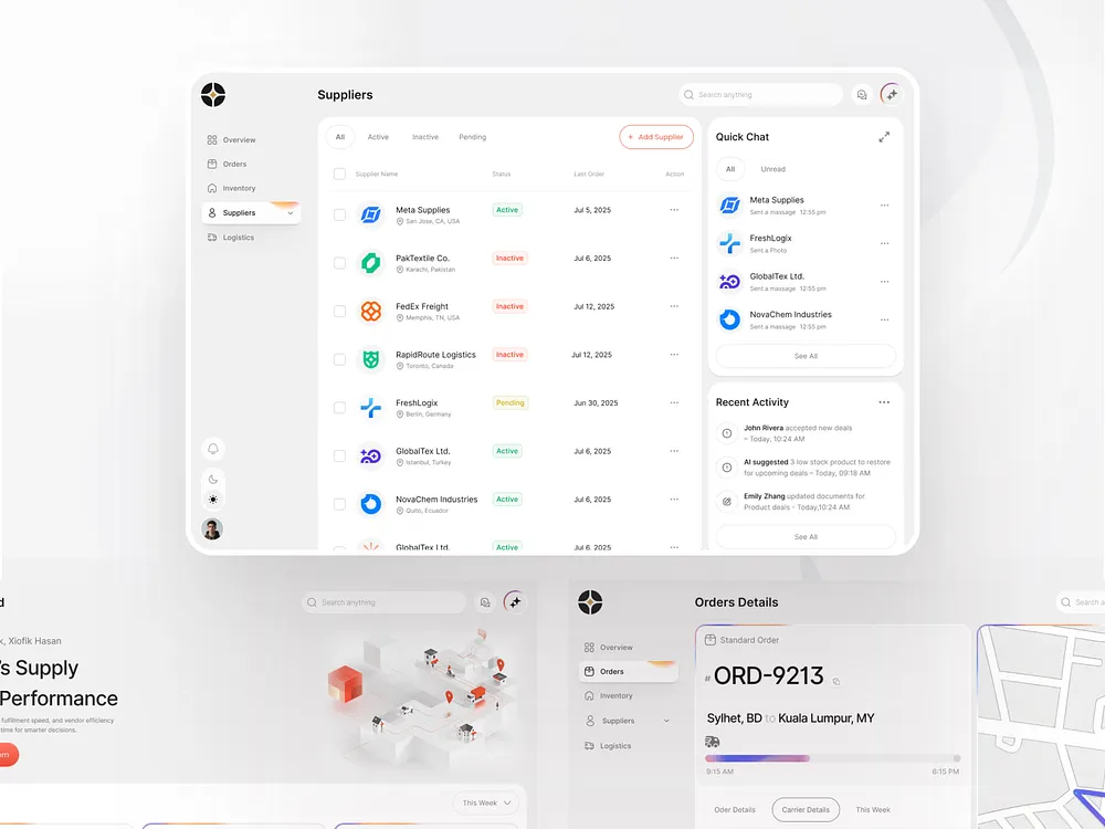 Vendor Tracking Dashboard designs, themes, templates and downloadable ...