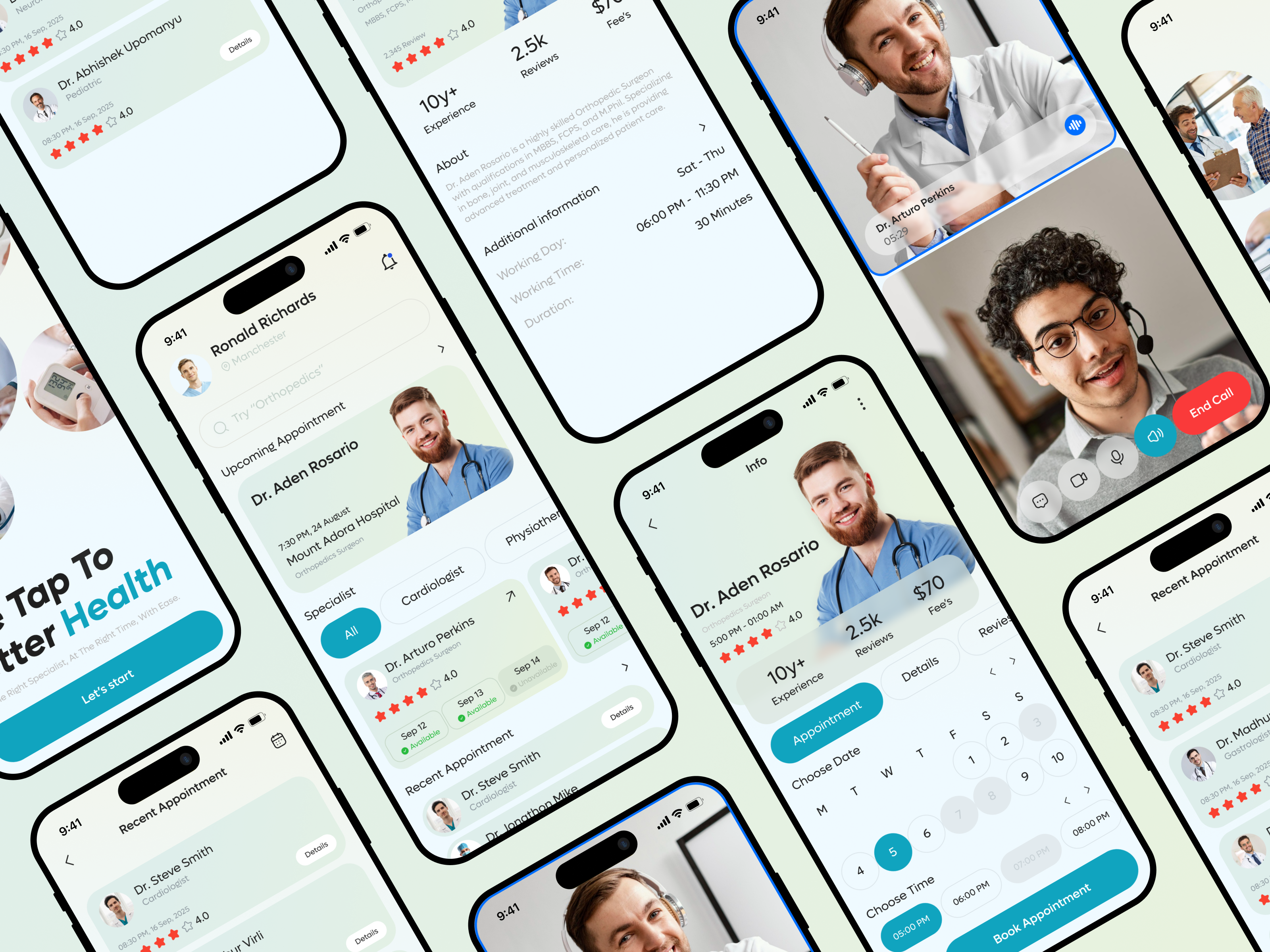 Doctor Appointment Booking App by Fahim on Dribbble