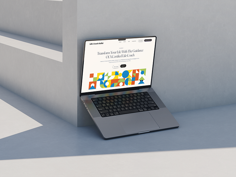 Life Coach Reiki - Website Ui Design by Jay Devmurari on Dribbble