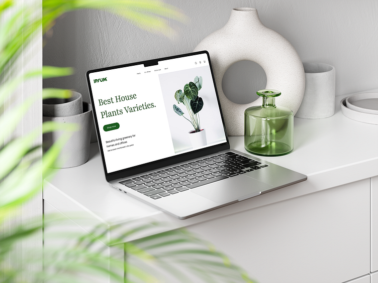 Plants Website Ui Design by Jay Devmurari on Dribbble