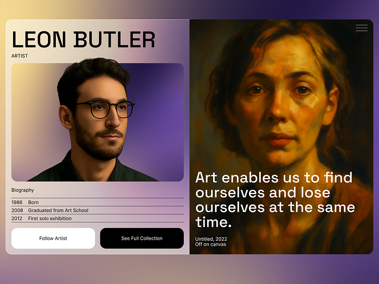 CanvasVerse – Step inside the World of Art (Artist Profile) by Hamza ...