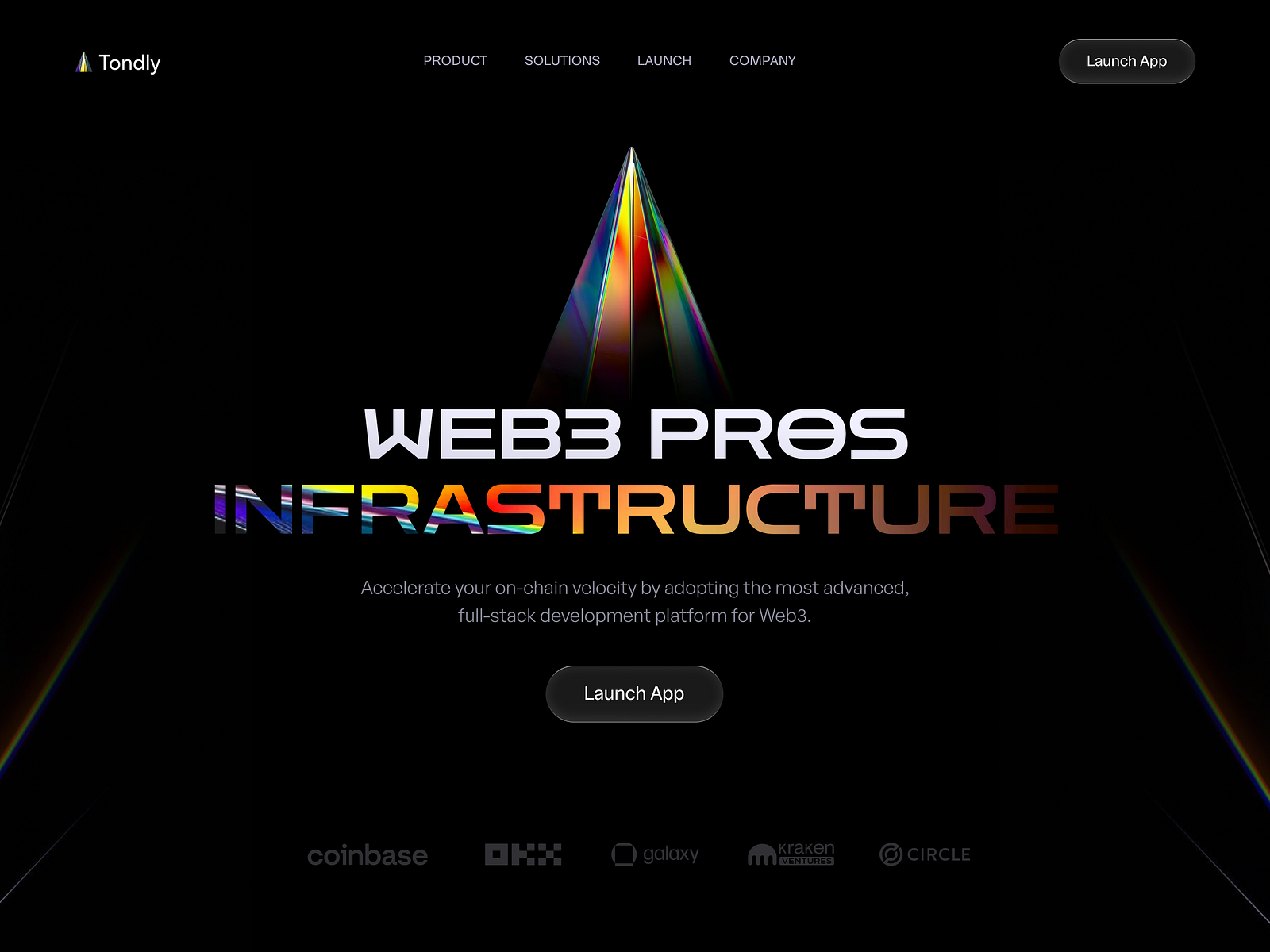 Tondly - Web3 Infrastructure Website Design by EASIN ARAFAT🔥 on Dribbble