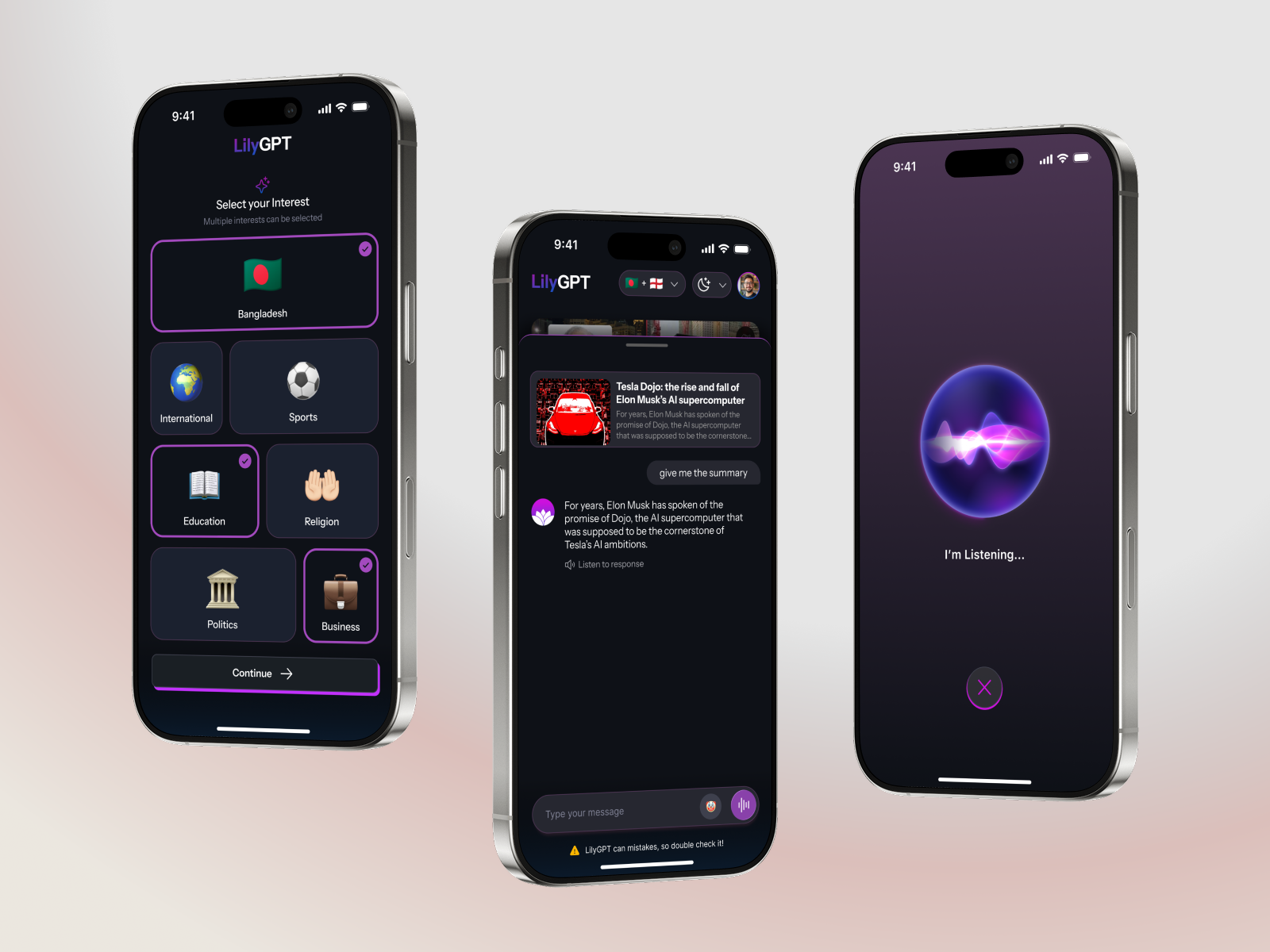 Minimal Chatbot UI for an AI News App by Shakibul Alam Emon on Dribbble