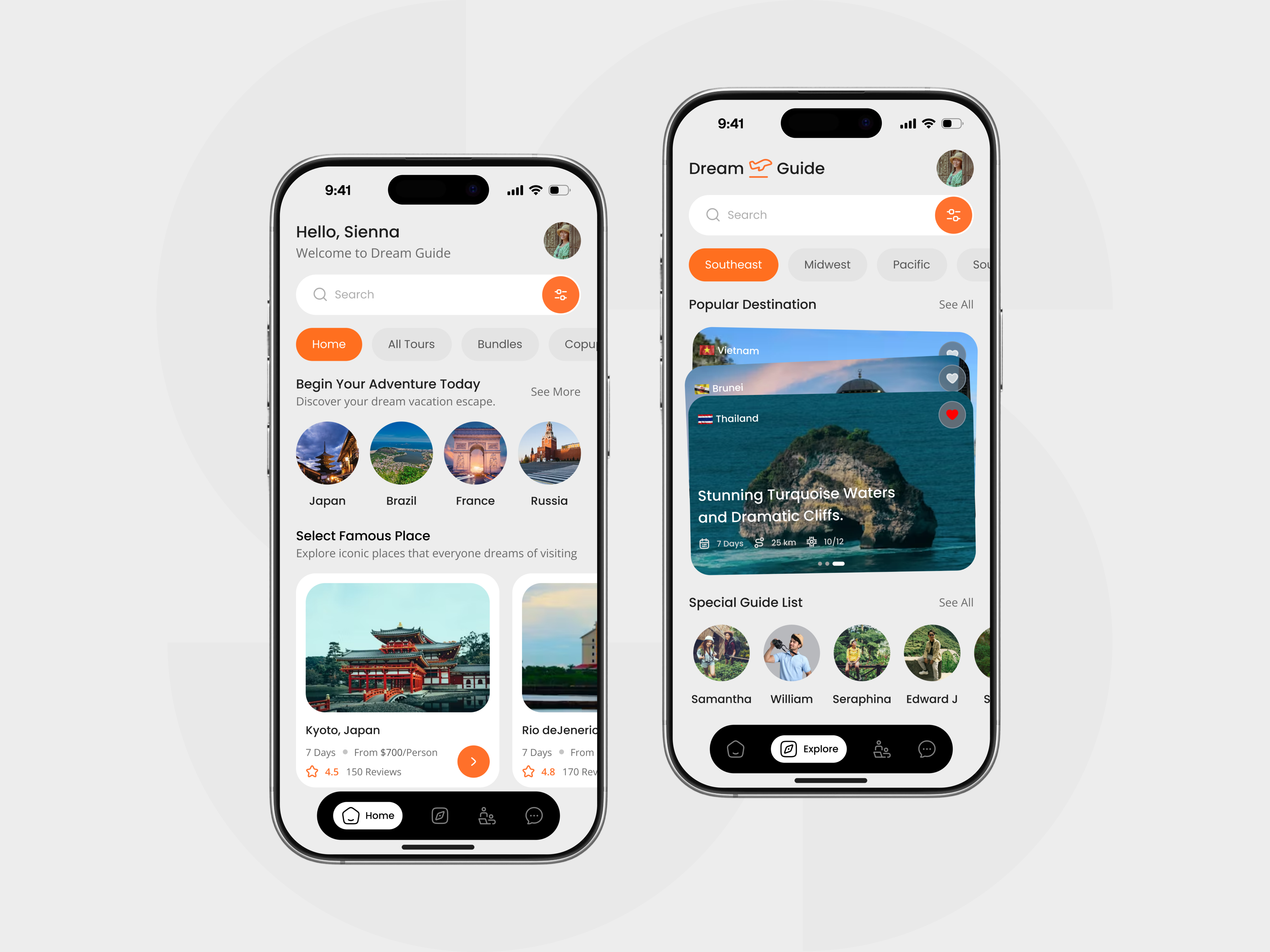 Smart Travel Mobile App by Sk Abu Hasan on Dribbble