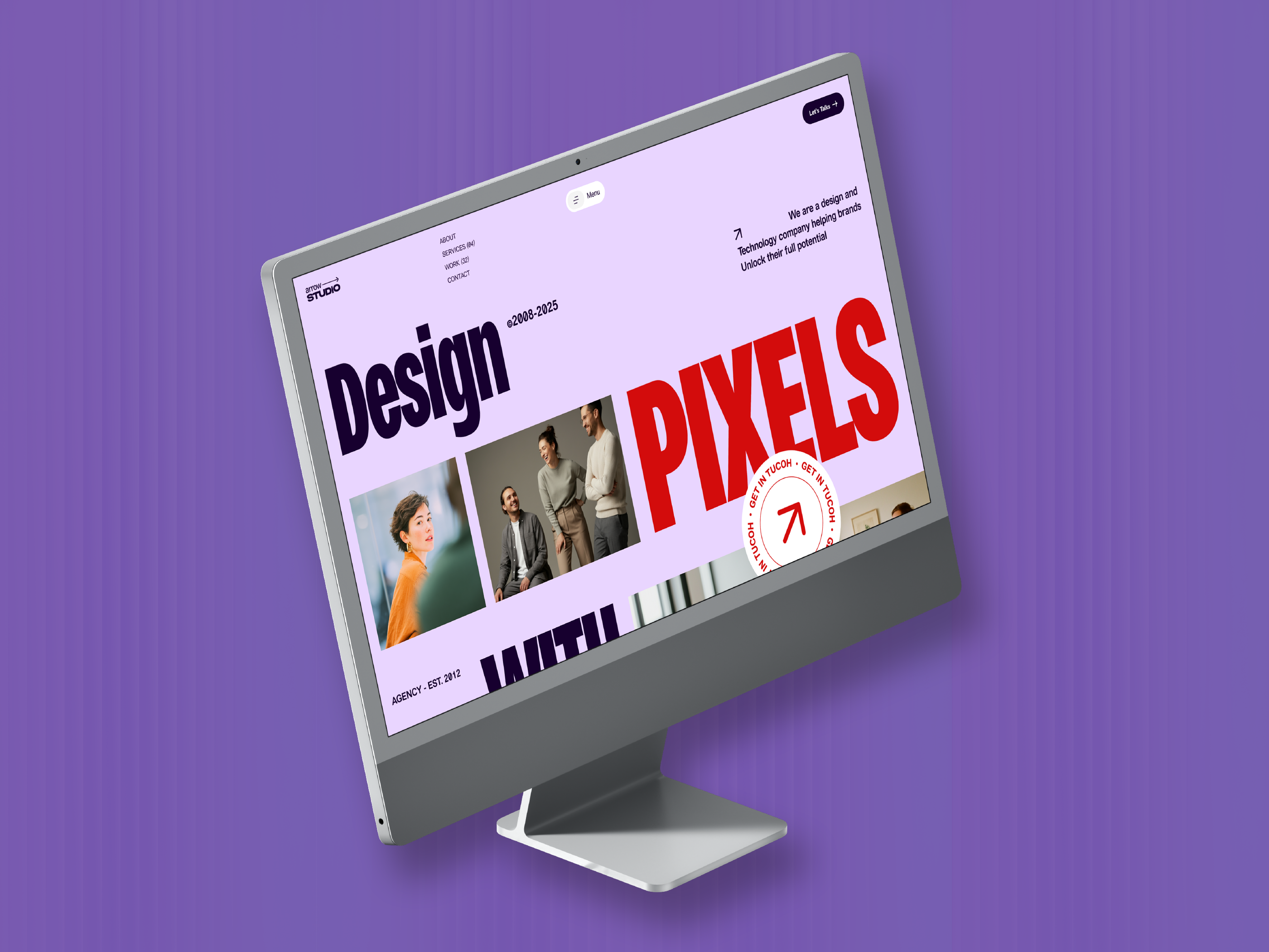 Arrow Studio – Creative Agency Website UI by SoftCrafty - UX UI | Web Design | Web & Mobile App ...