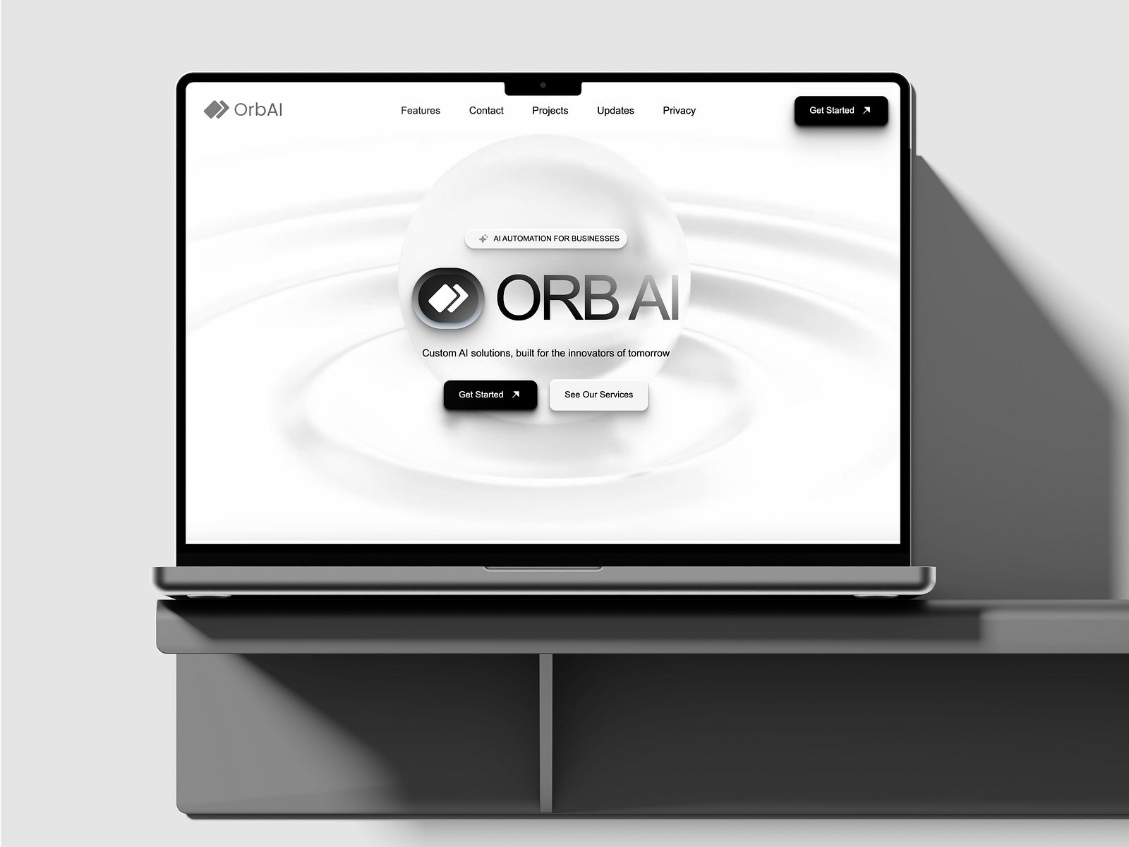 ORB AI Framer Template Rebuild In Webflow by Wizerdui on Dribbble