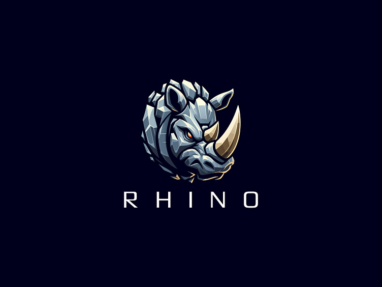 Rhino Logo by Austin Smith on Dribbble