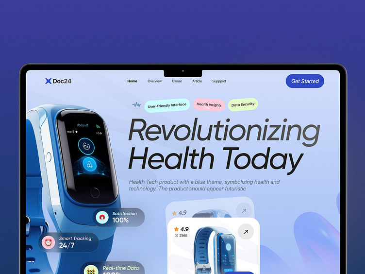 health care web ui design by Roohi Koohi on Dribbble