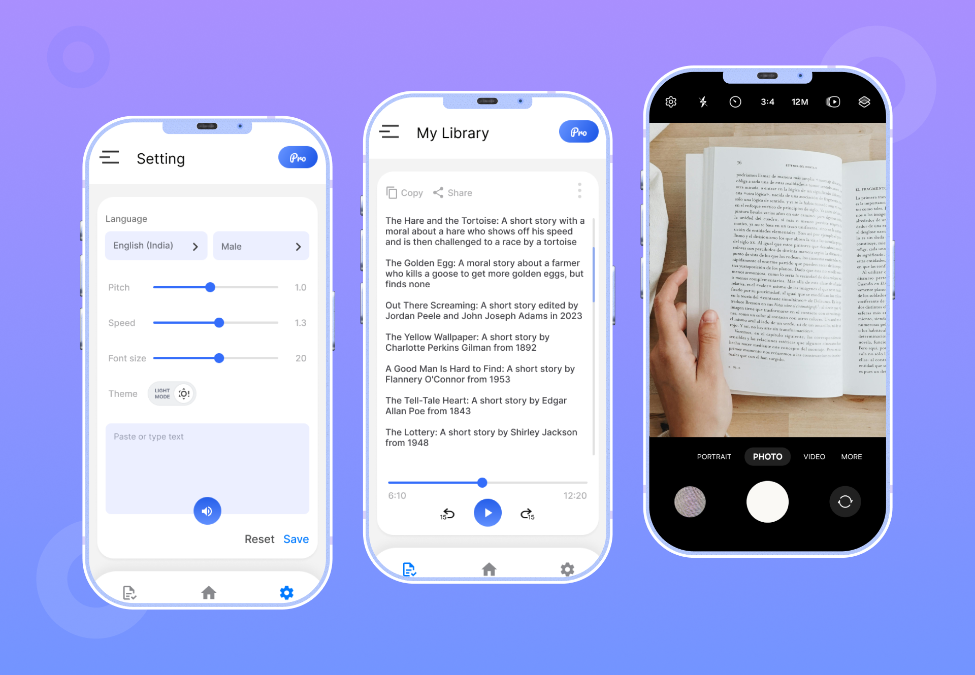 Smart Scan & Voice Assist App UI Design | Mobile App by Nabeel KHan on ...
