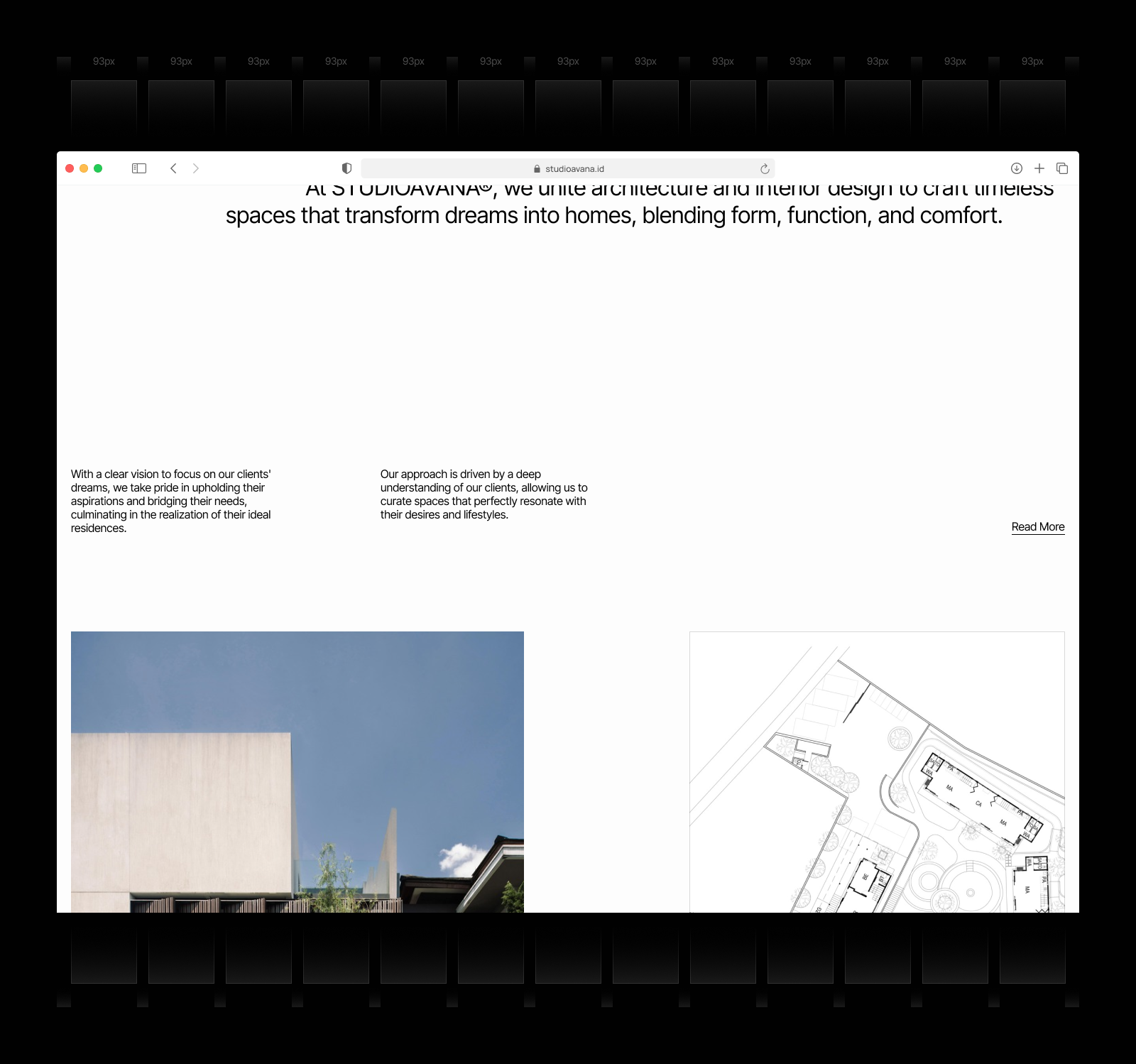 Studio Avana - Unofficial Website Redesign by Odama on Dribbble