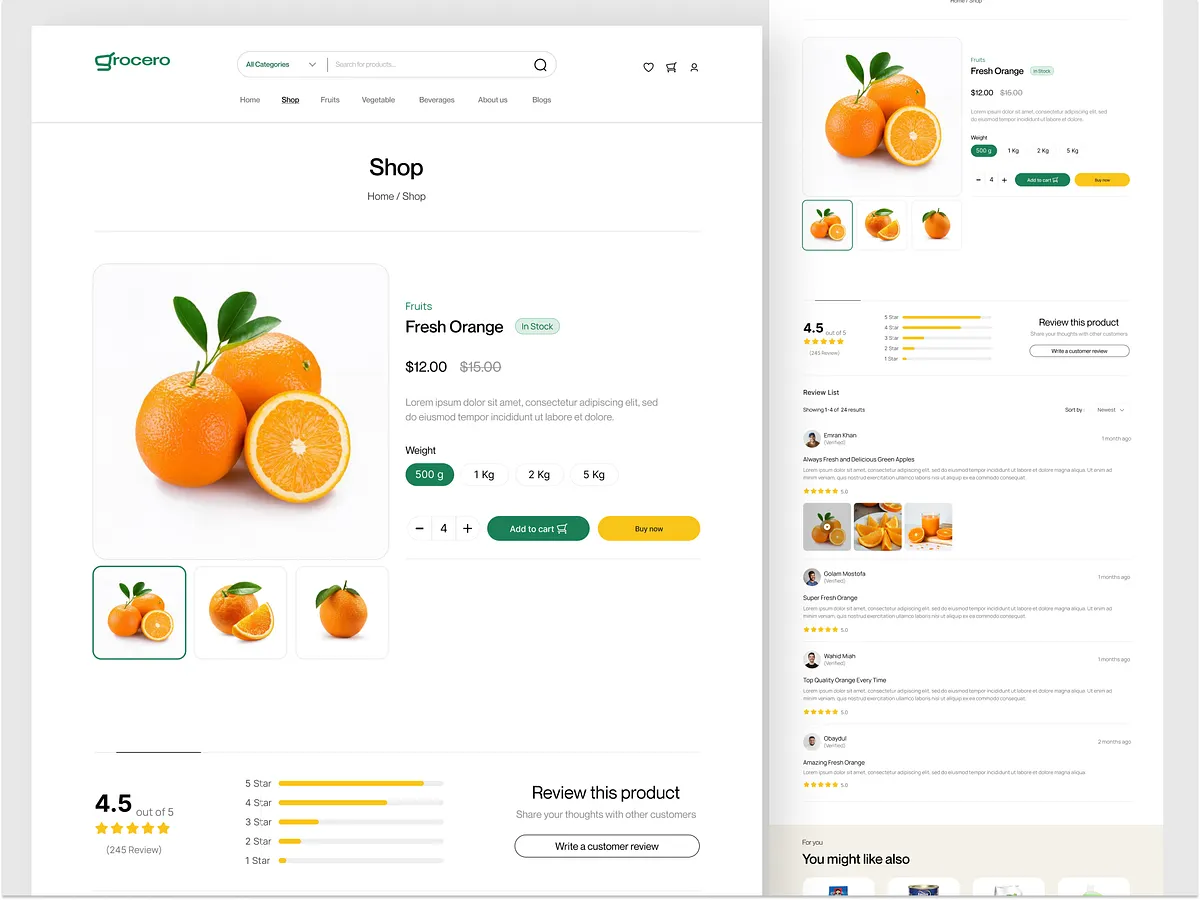 Shop Page designs, themes, templates and downloadable graphic elements ...