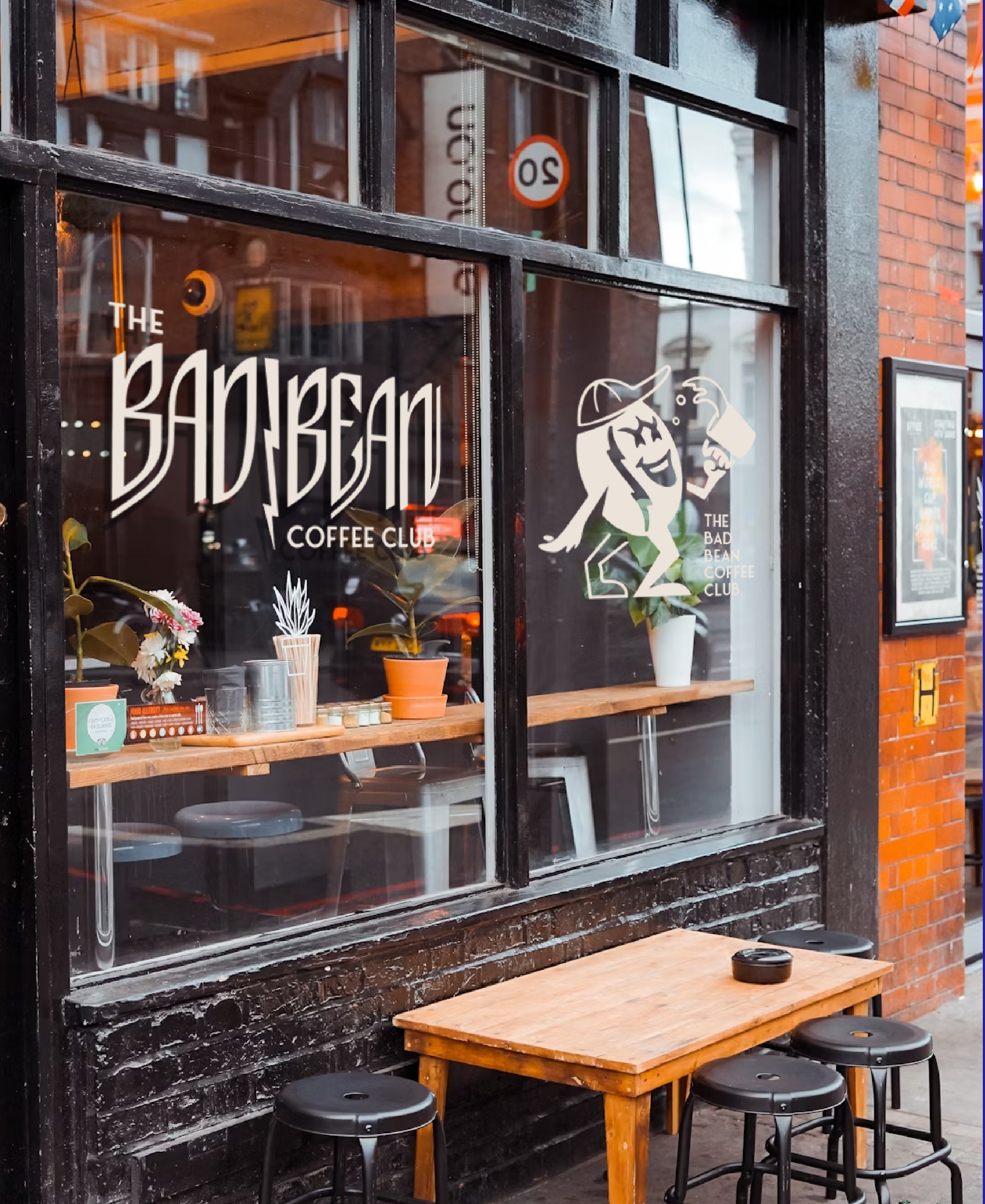 Bad Bean Coffee Club by Jessie Maisonneuve on Dribbble