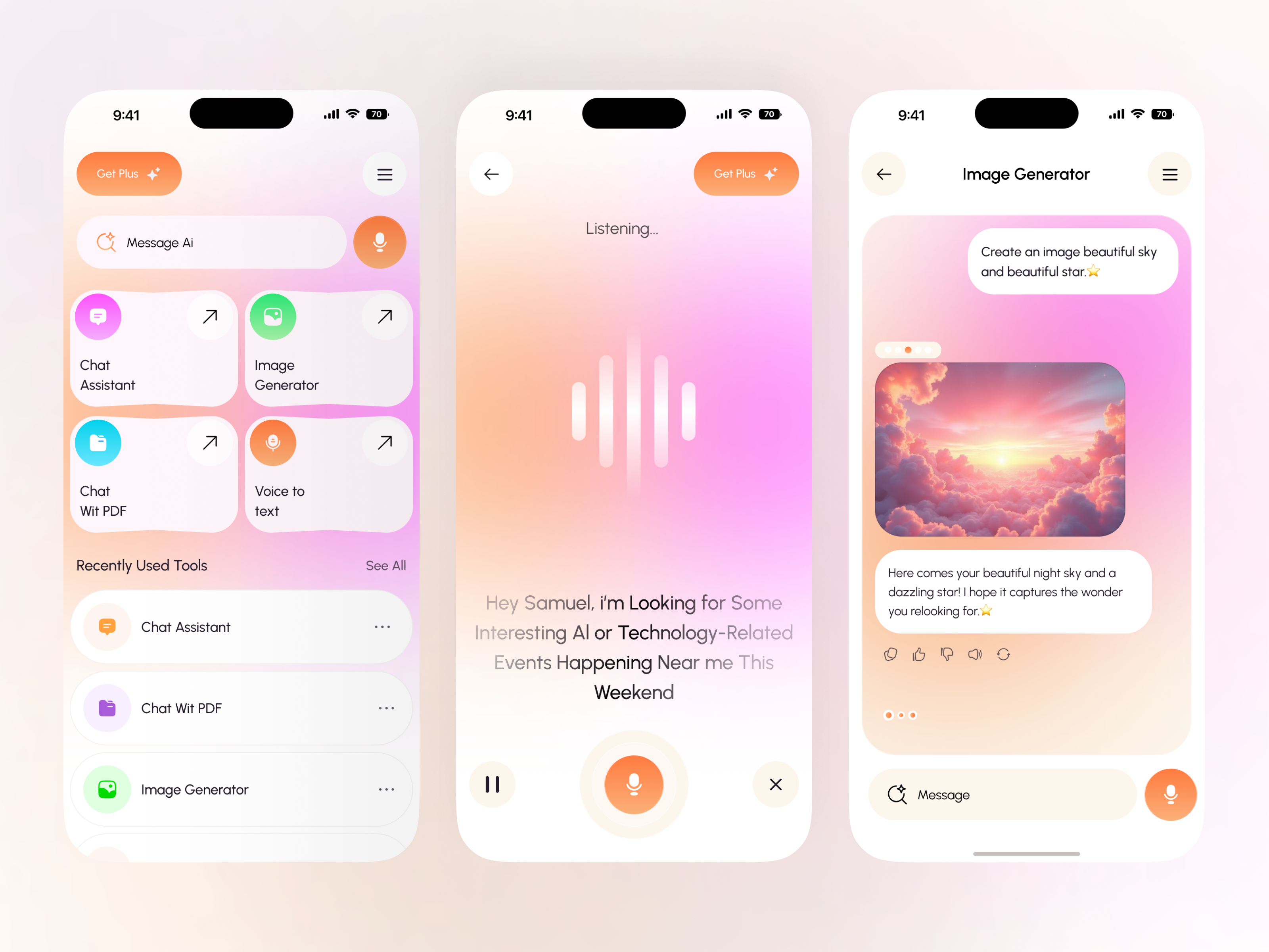 AI Mobile App by UI Tapu on Dribbble