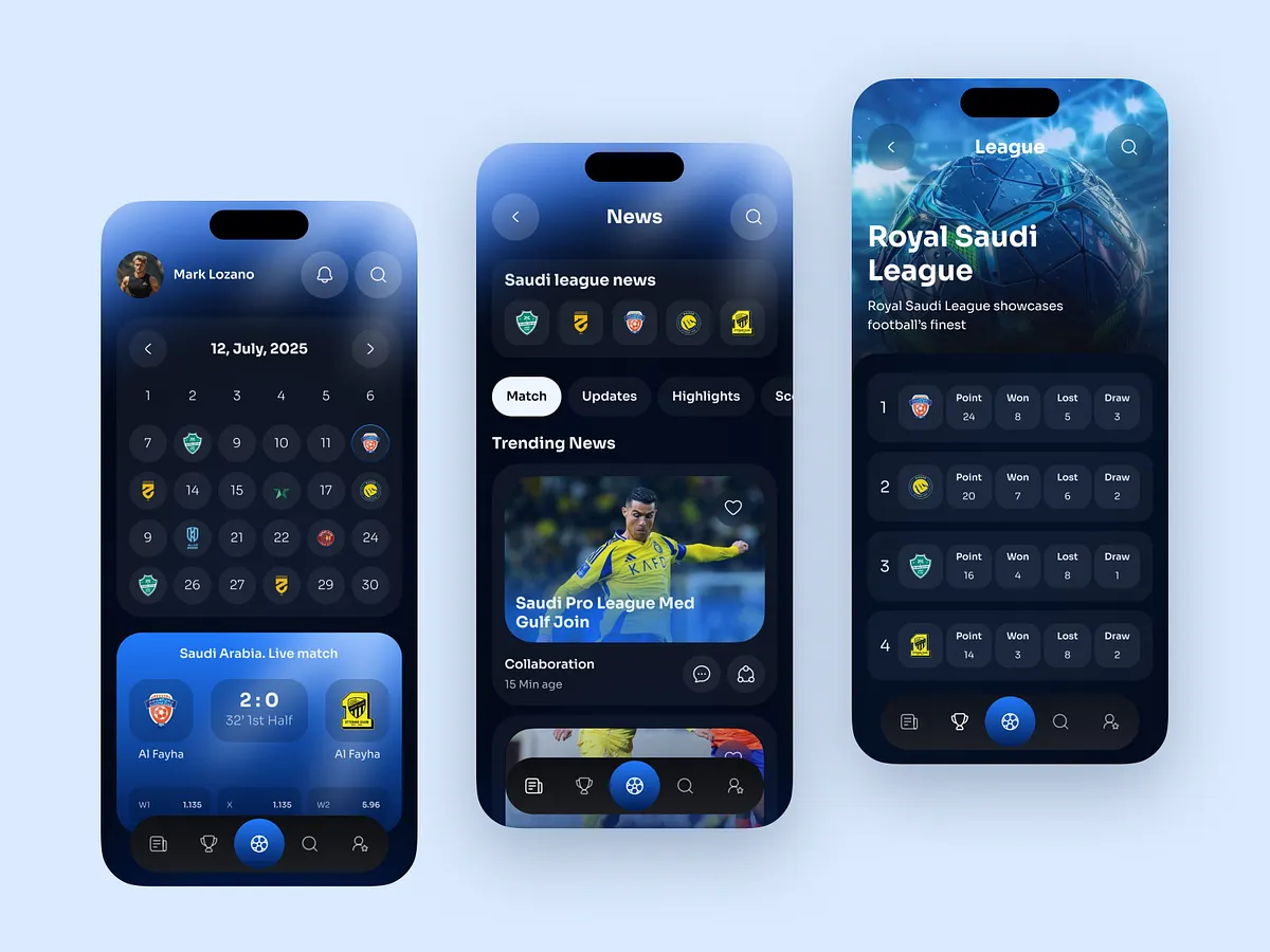 Browse thousands of News Mobile images for design inspiration | Dribbble