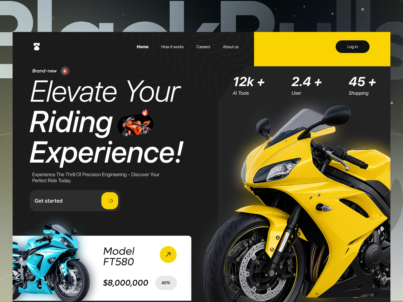Renting web ui design by Black Bulls on Dribbble