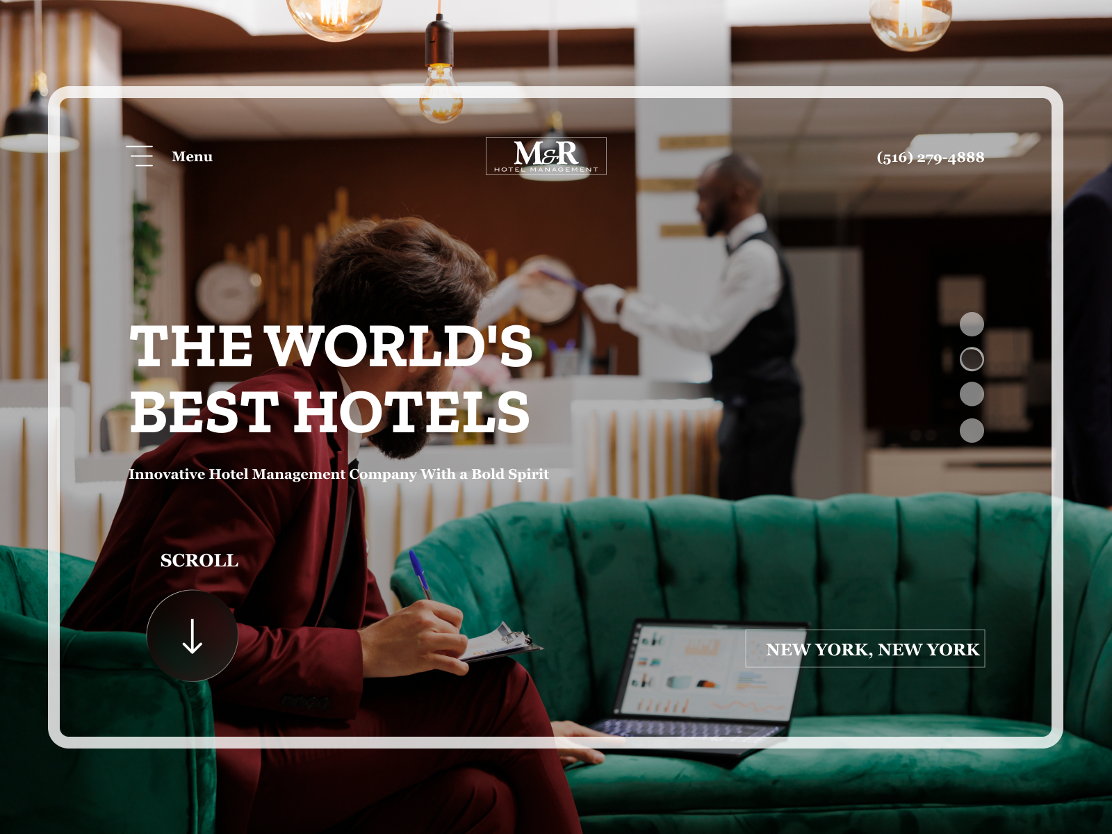 Luxury Hotel Website Design by Abu Bokkor Siddik 🔥 on Dribbble