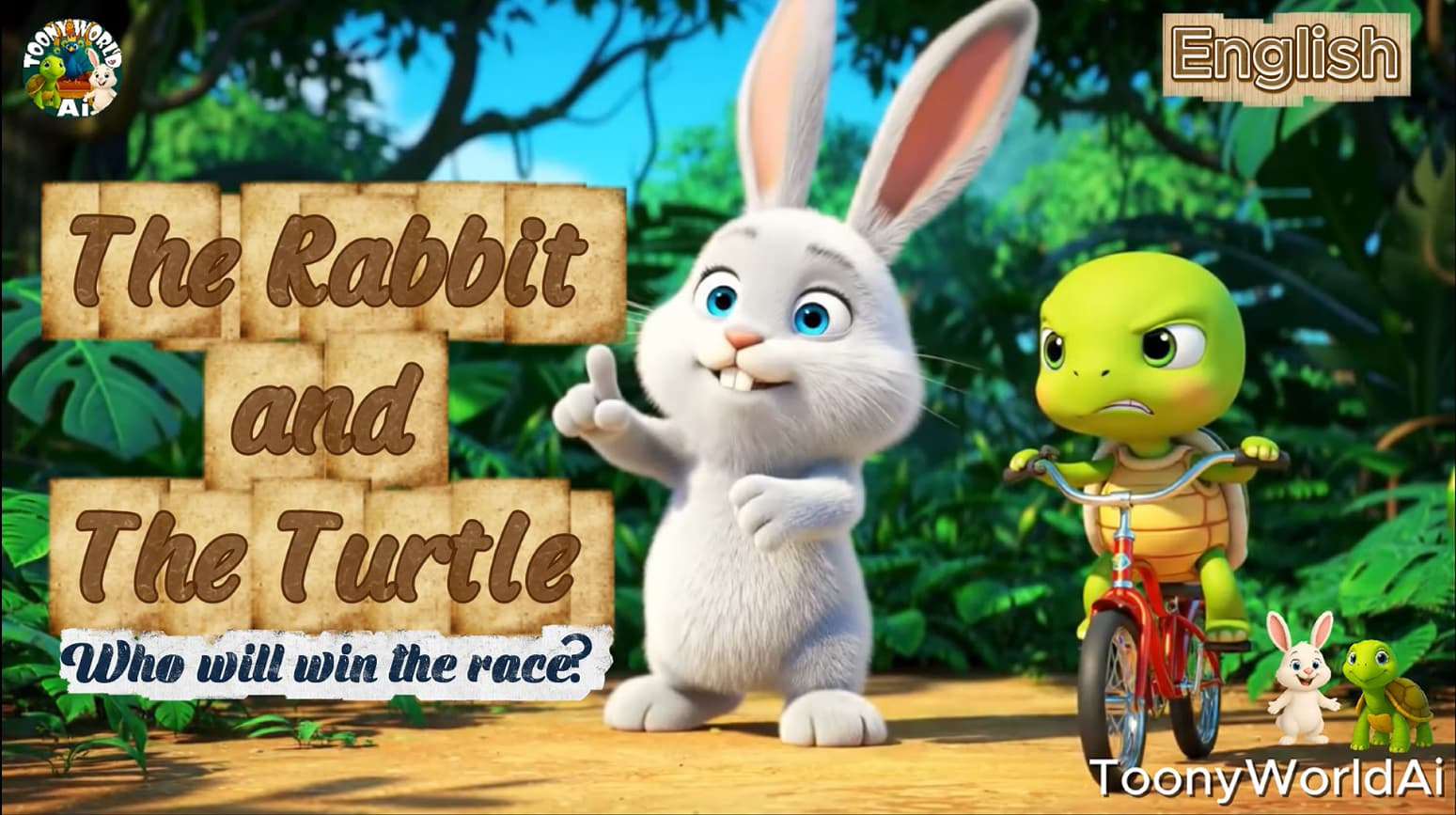 The Rabbit and The Turtle | Cartoon | Moral Story by SK SADI on Dribbble