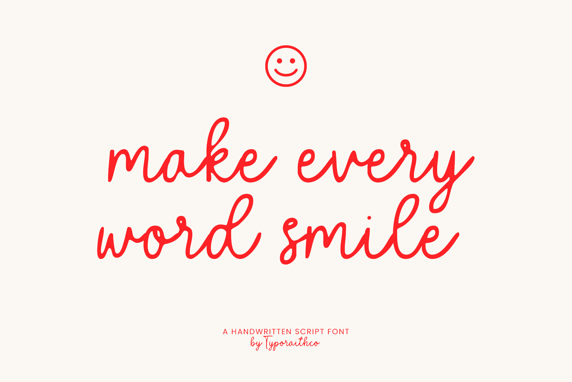 Palmer Cheerful | Script Font by Typoraith Co on Dribbble