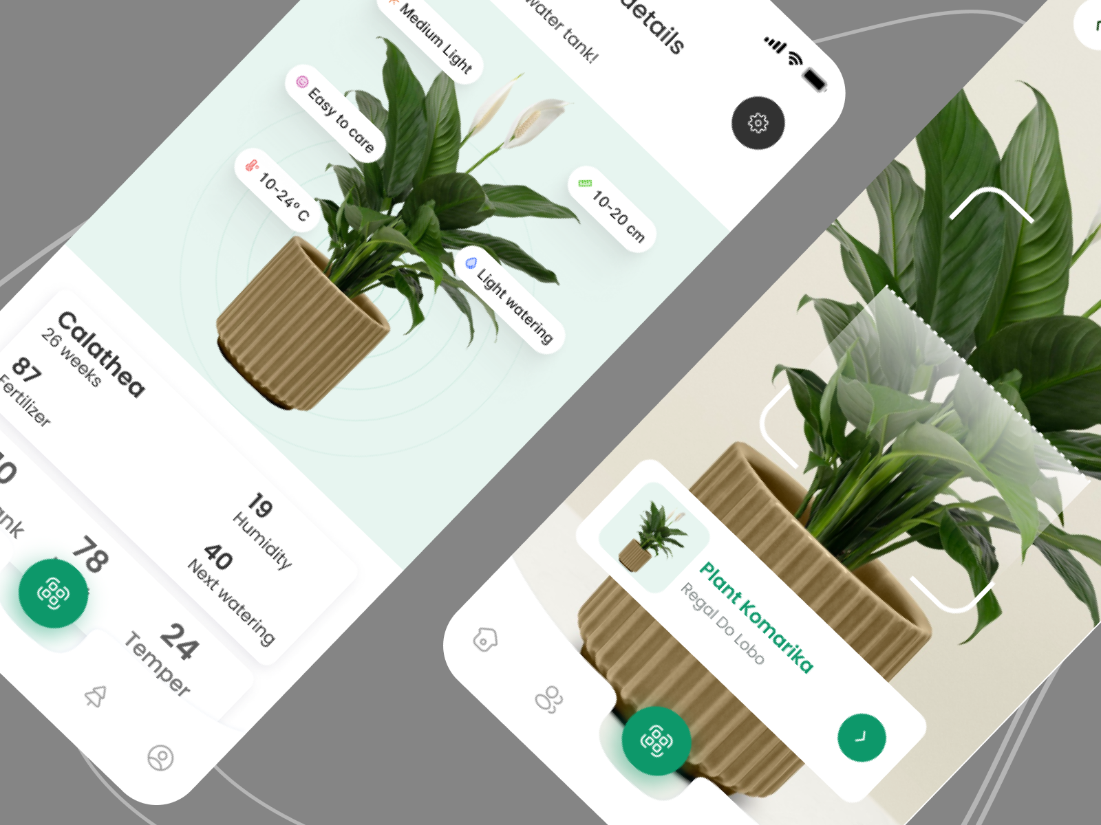 Plant Monitoring App UI Design by Xceptive Solutions LLP on Dribbble