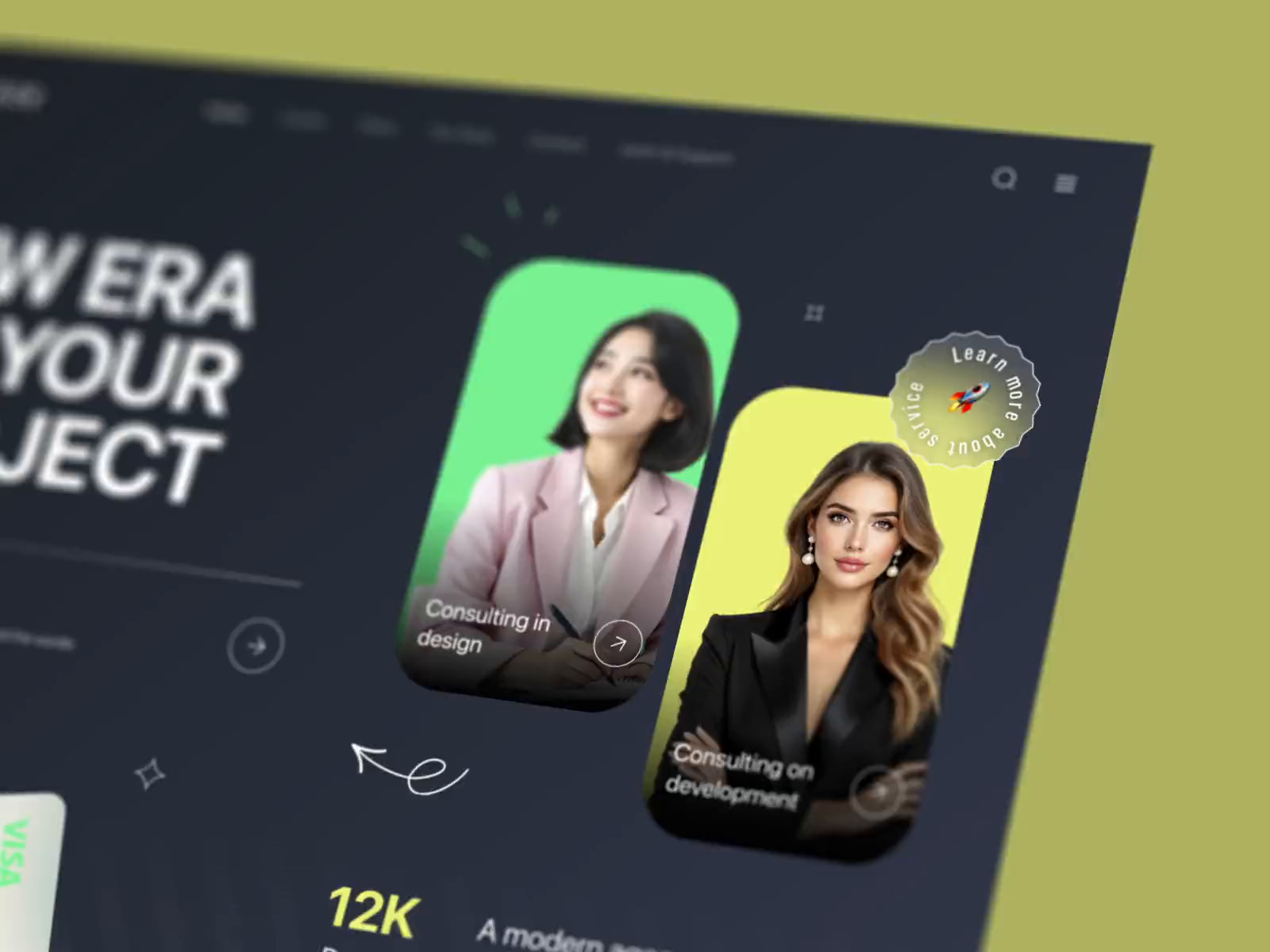 New Era Your Project - UI Motion by Dazzle Frame on Dribbble