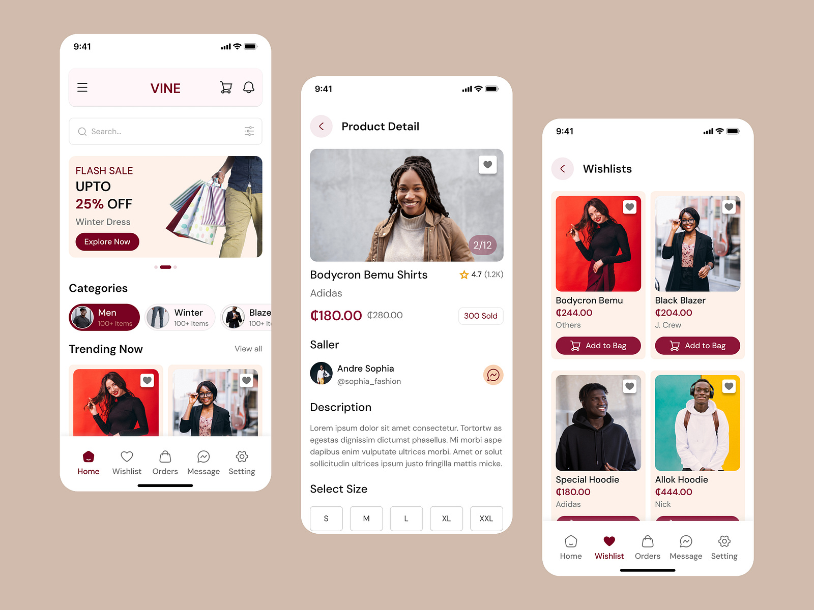 Fashion E-commerce App by Shamiul Alam Limon on Dribbble
