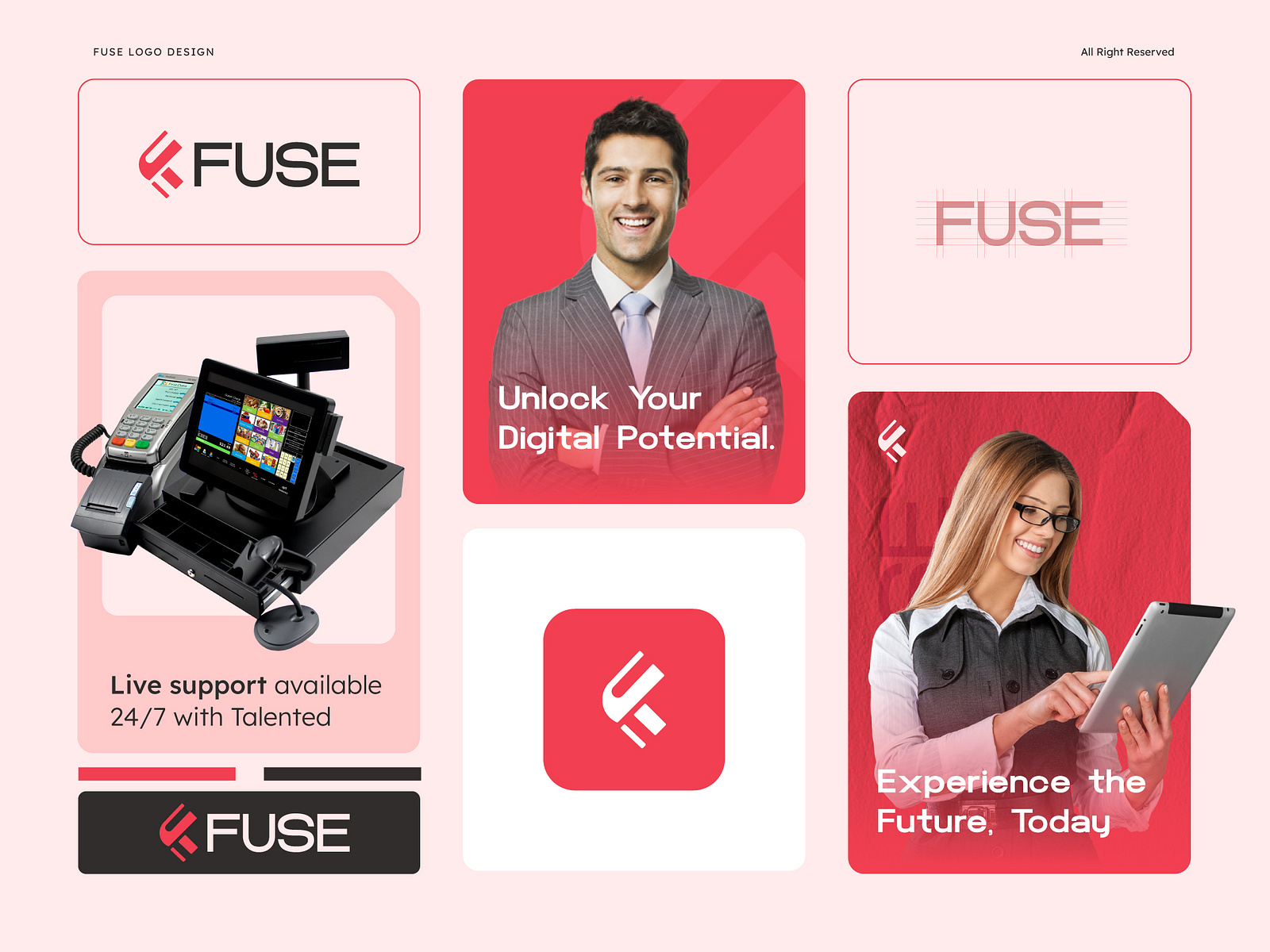 Fuse – Modern Logo Identity & Branding Design by Md Ferdaus Alam on ...