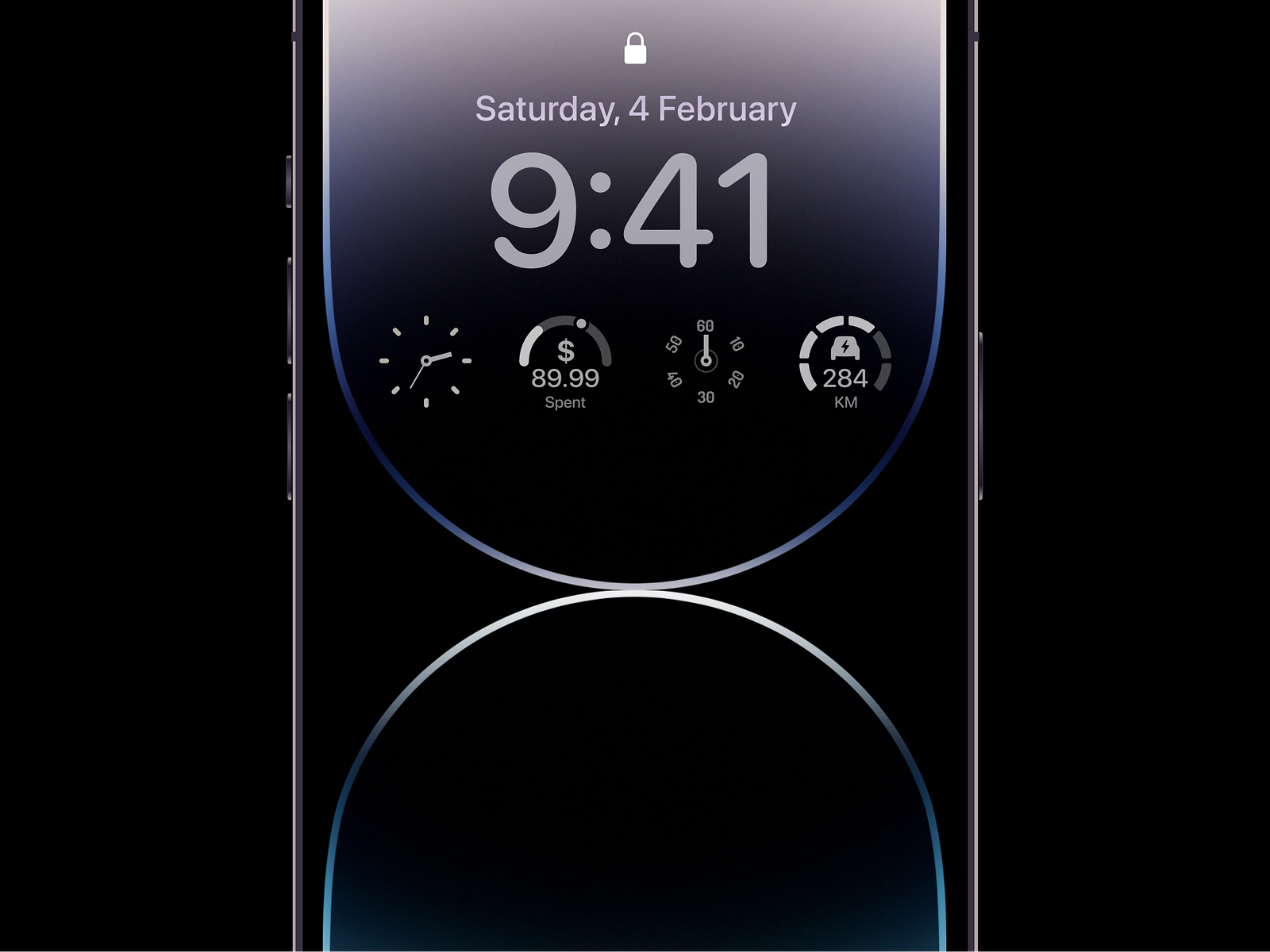 iOS Lock Screen Widgets by Roman Vorokhib on Dribbble