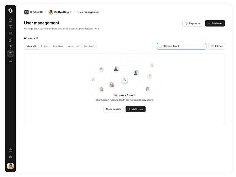 Search empty state — Untitled UI by Jordan Hughes® on Dribbble