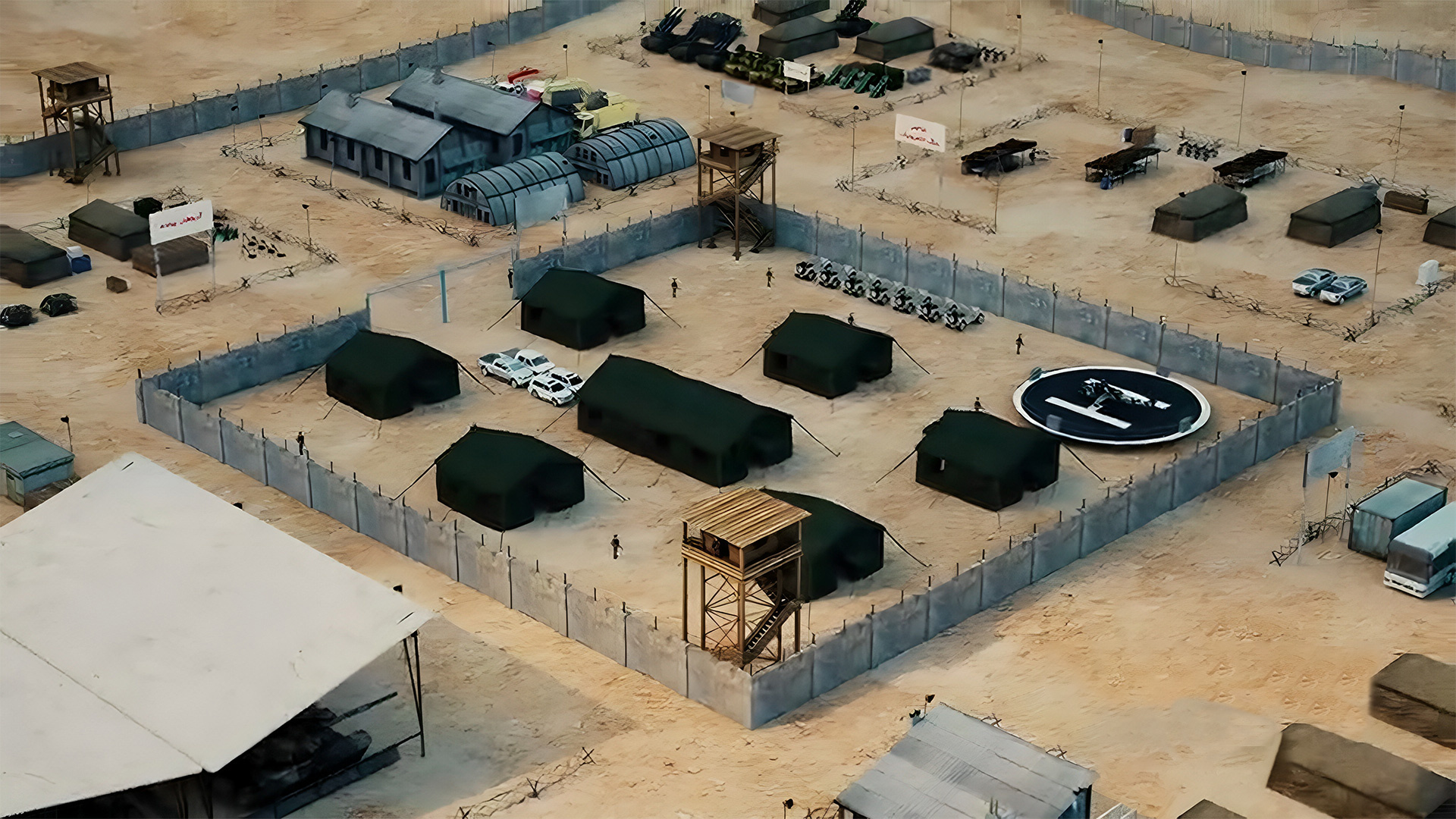 Military Camp Design | 3ds Max + V-Ray by Jalal Azadmehr on Dribbble