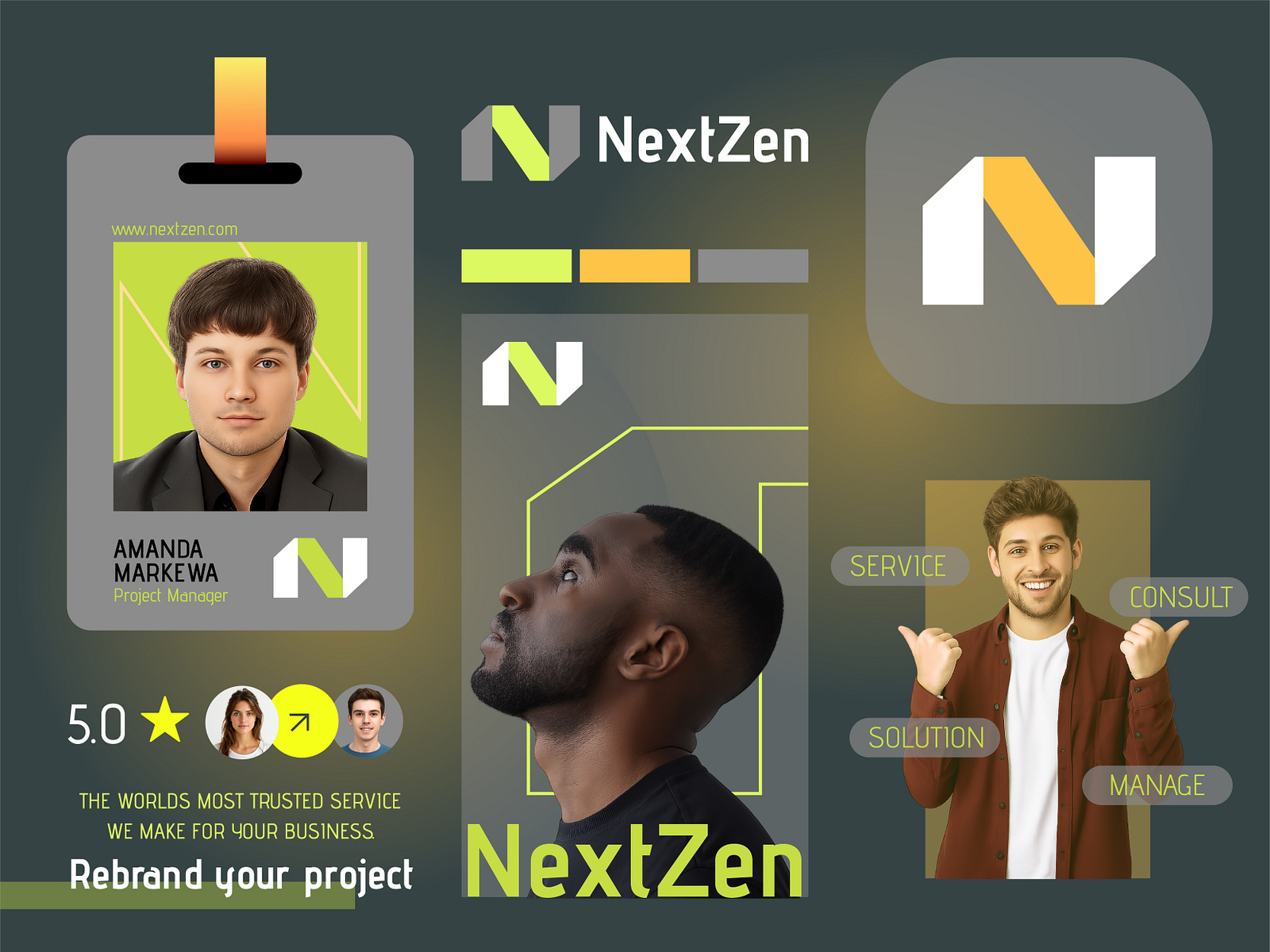 NextZen Tech Solution Logo by Monira Parvin | Logo & Brand Identity Designer (Logobranda) on ...