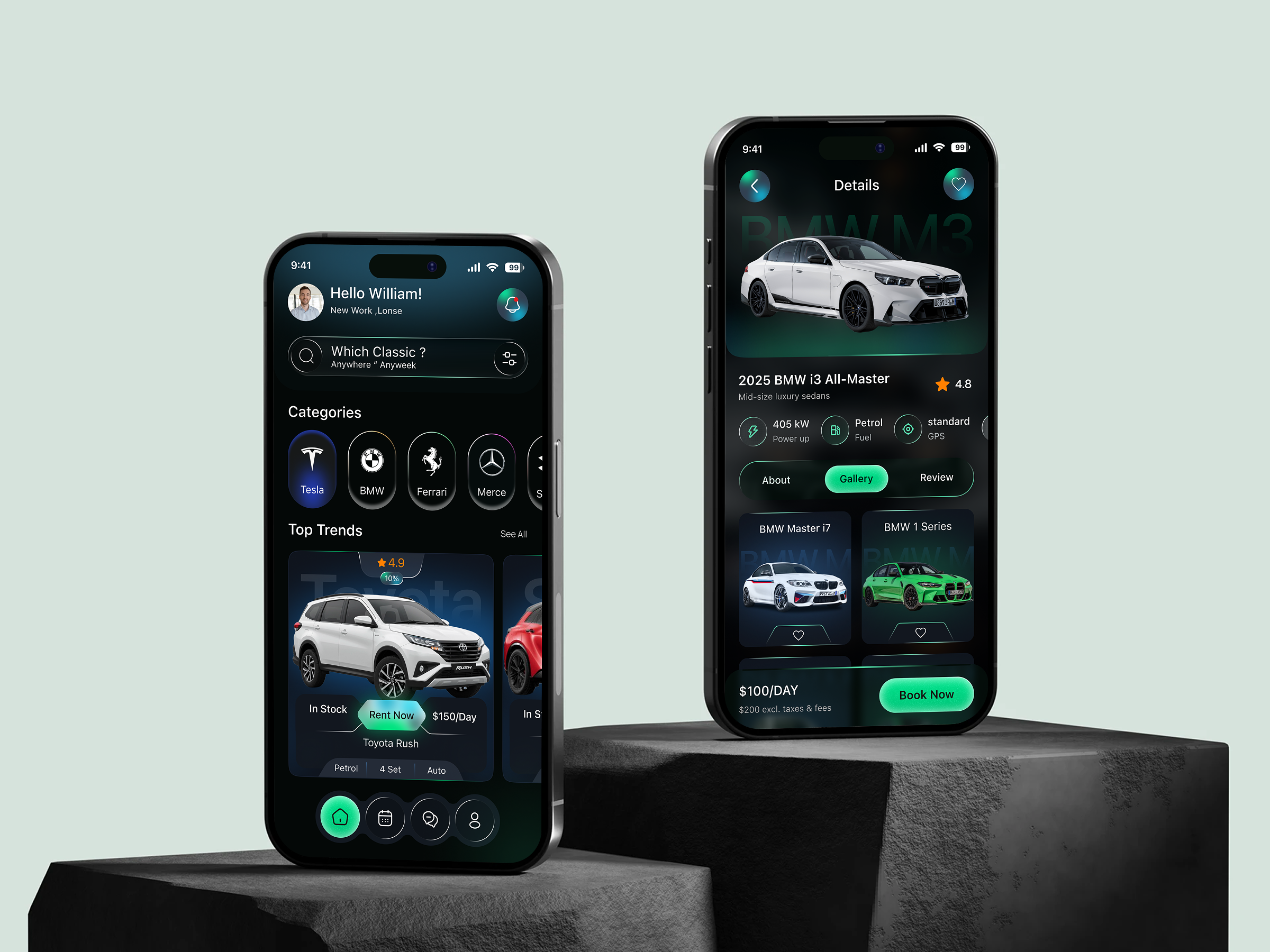 Car Rental Mobile App UI/UX by Gopal Chatterjee 🔥 on Dribbble