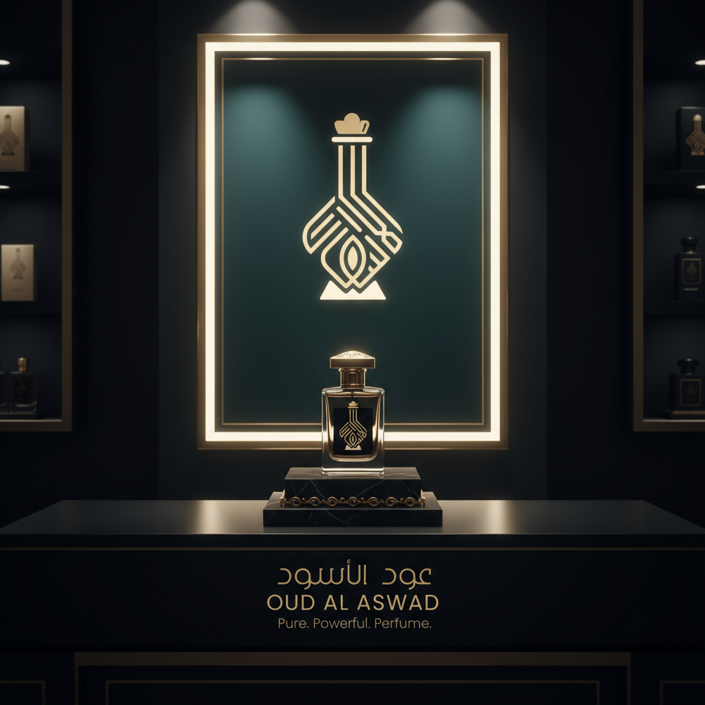 Arabic Perfume brand logo design by Azizul islam mahfuj on Dribbble
