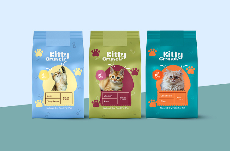 Pouch Packaging Design for Pet Food by Brikbee Agency on Dribbble