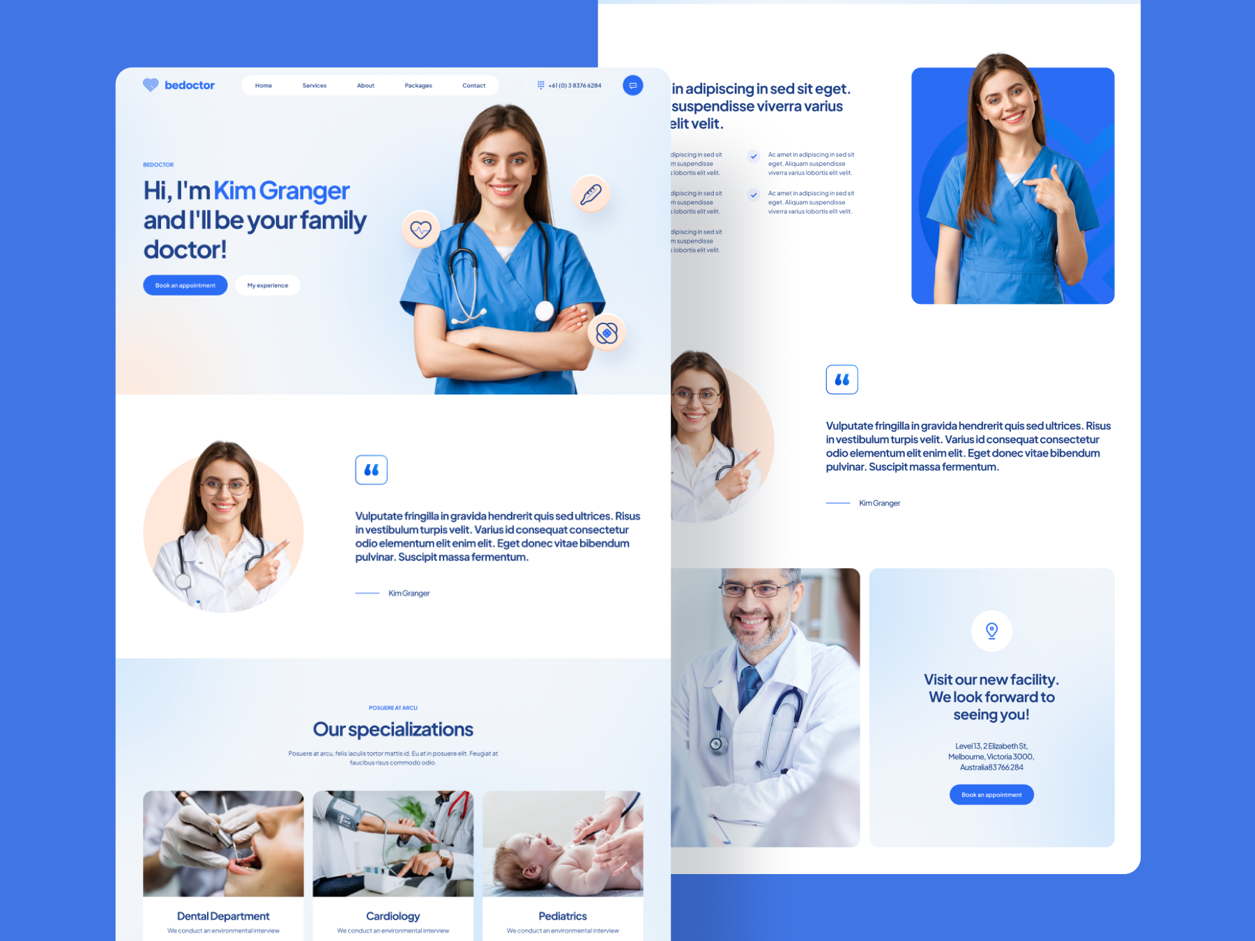 Browse thousands of Doctor Template images for design inspiration ...