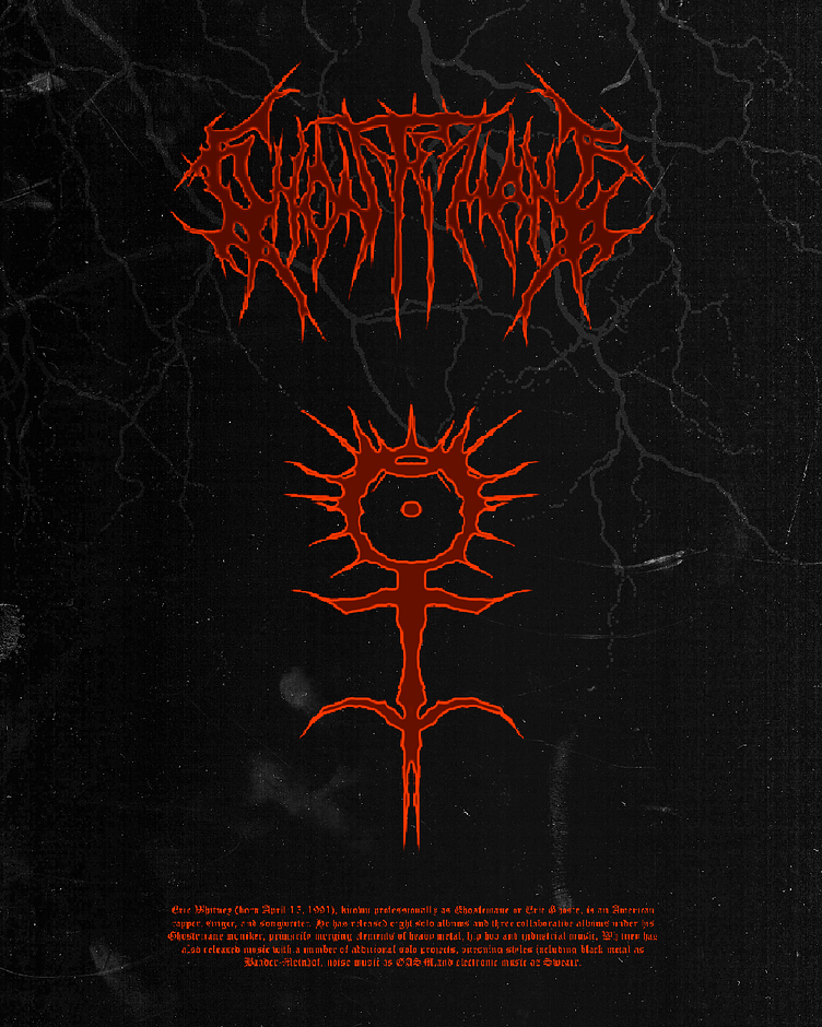 Poster "Ghostemane" by Ignacio Nahuel Cáseres on Dribbble