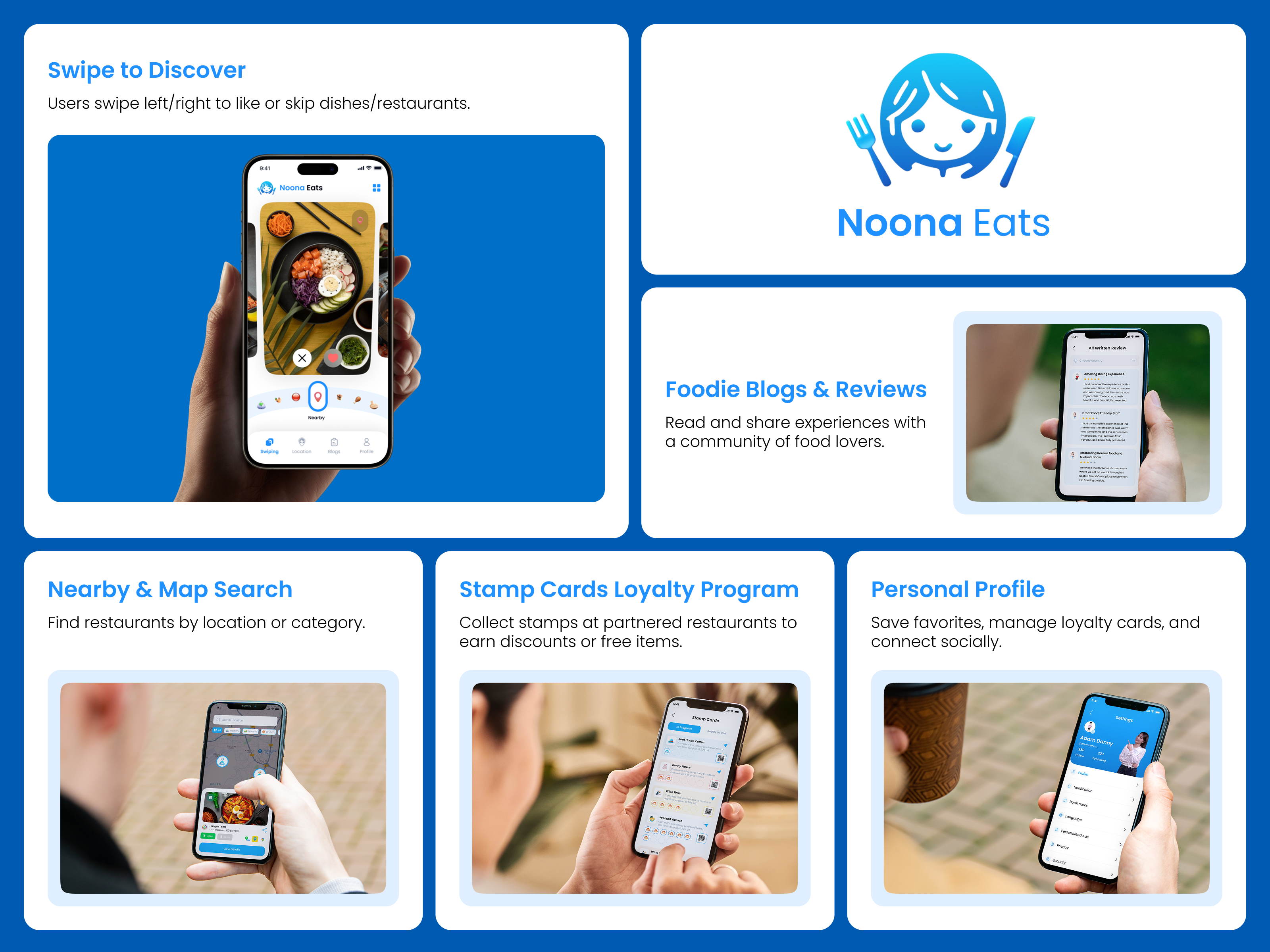 Noona Eats – A Swipe-Based Food Discovery App UI UX Case Study by Jewel ...