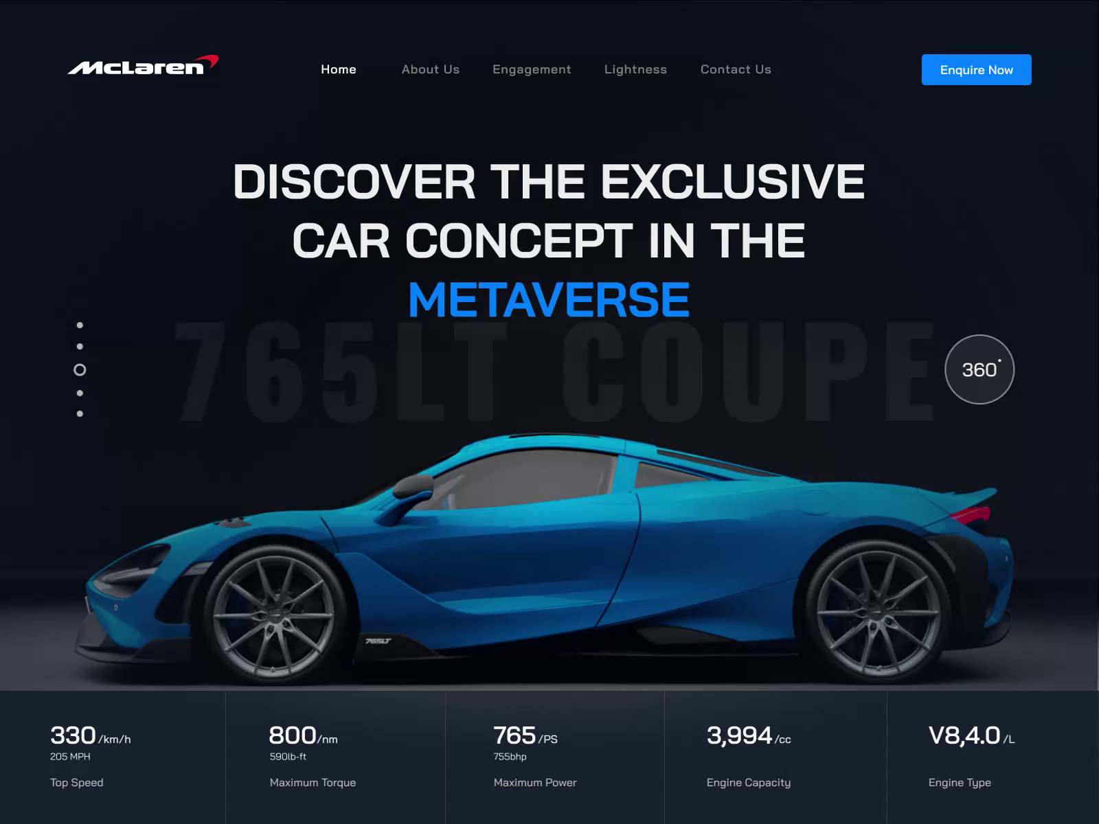 3D Car Concept in Metaverse by MQoS UI/UX for MultiQoS on Dribbble