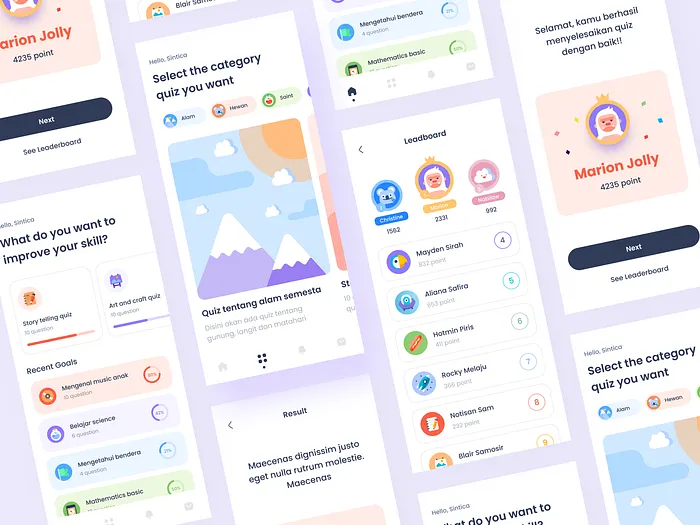 Browse thousands of Quiz images for design inspiration | Dribbble