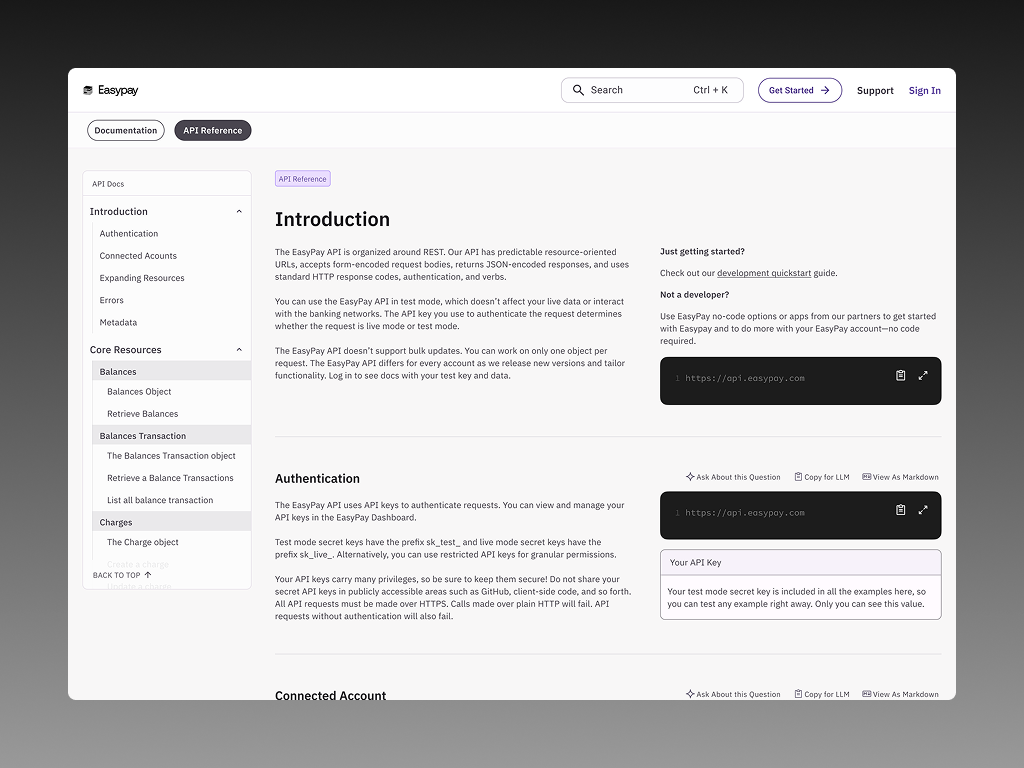 API Documentation Web Page by M. Ilham Akbar on Dribbble