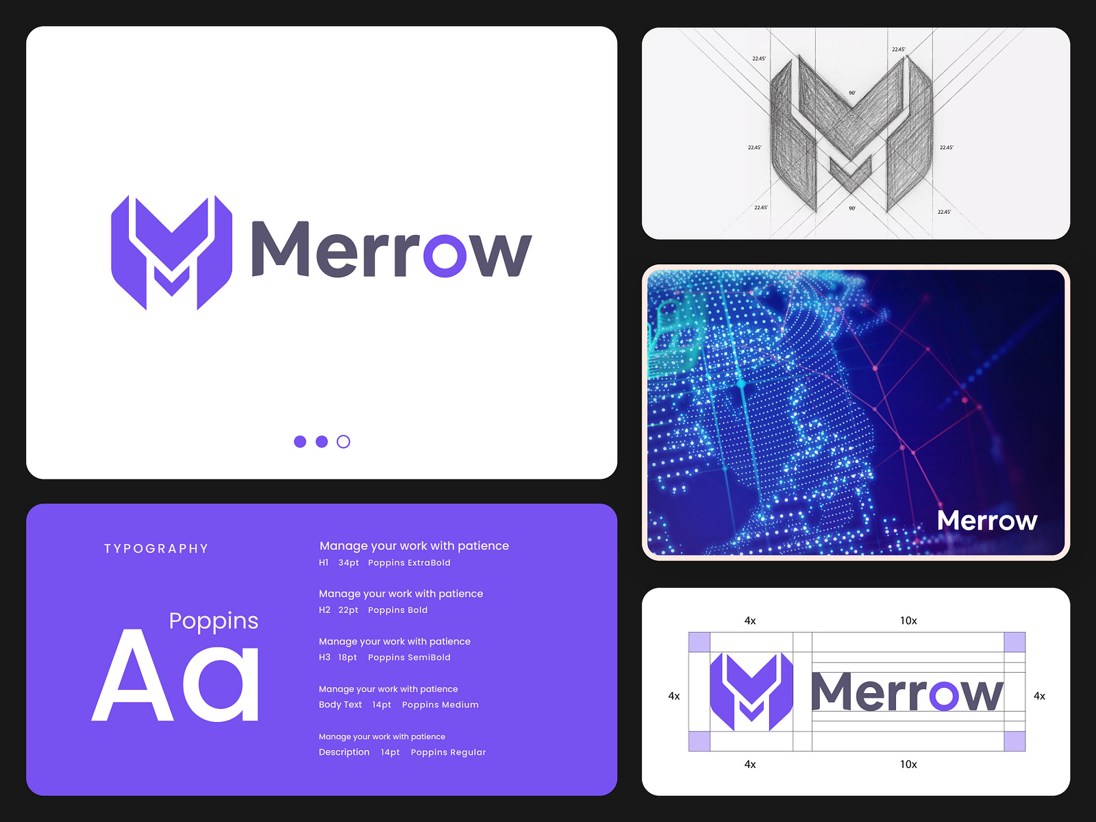 Arrow - Fintech logo ( Letter M ) by Artex on Dribbble
