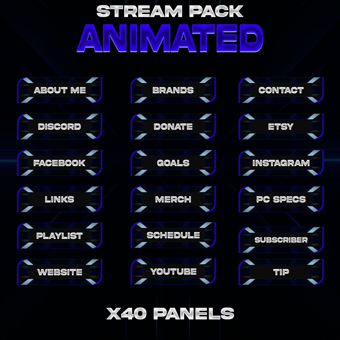 Animated Modern Abstract Stream Pack by VectorKingStudio on Dribbble