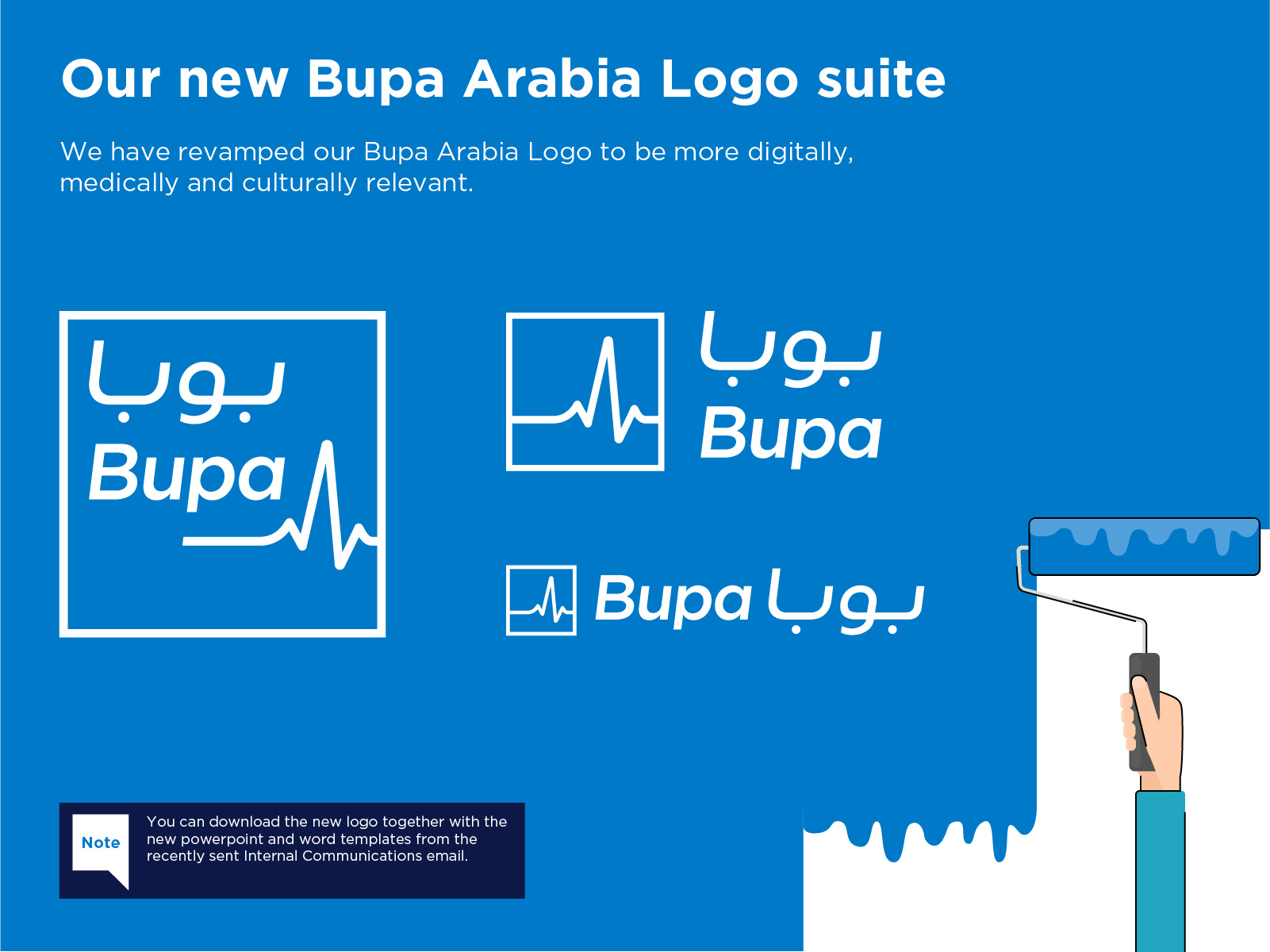 Bupa Arabia Refreshed Identity Roll-out by Paul Laxa on Dribbble