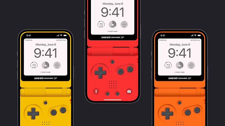 GameBoy Advance SP - Wallpaper Collection by Isa Pinheiro on Dribbble