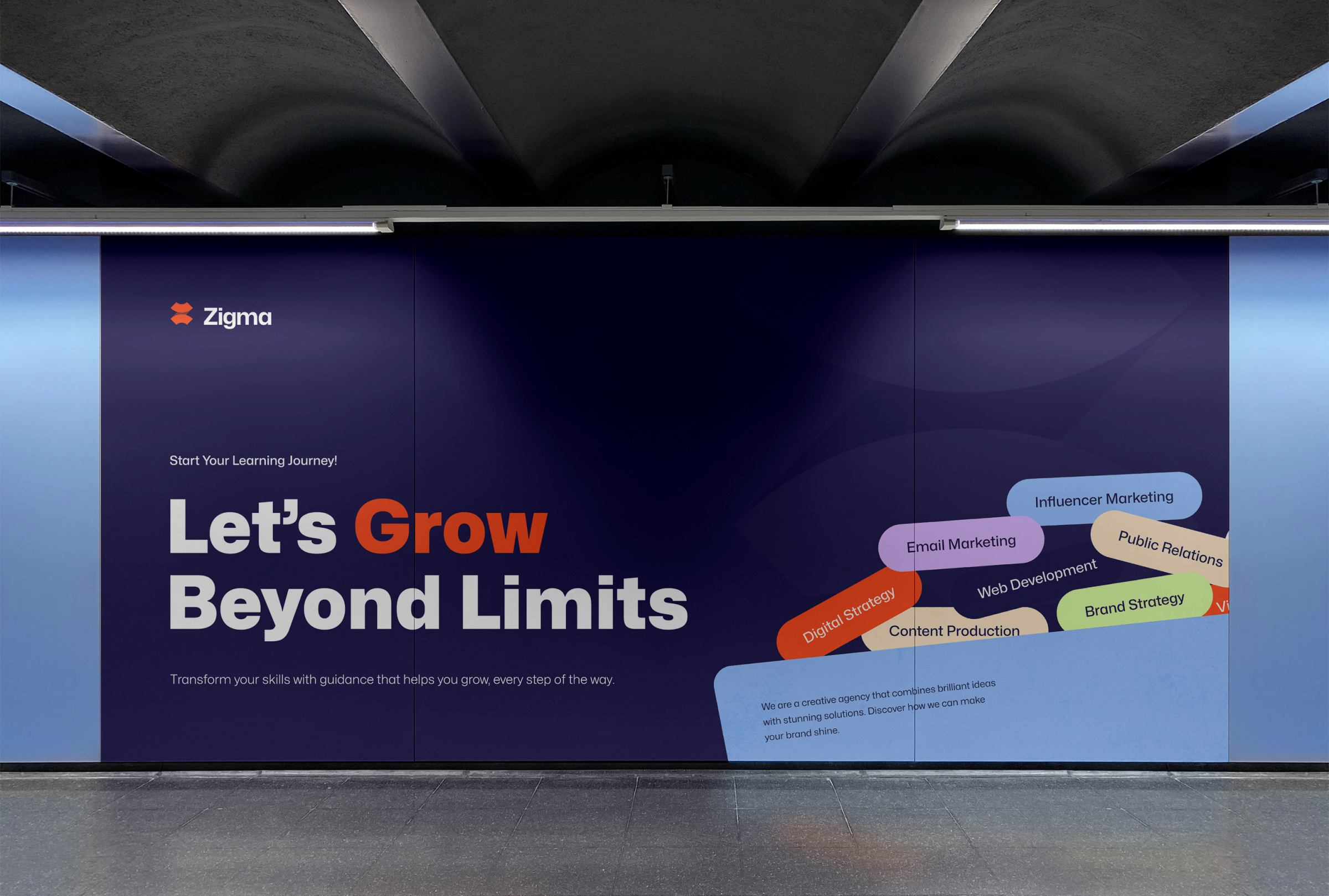 Zigma – Graphic Design for a Creative Agency by Collabora on Dribbble
