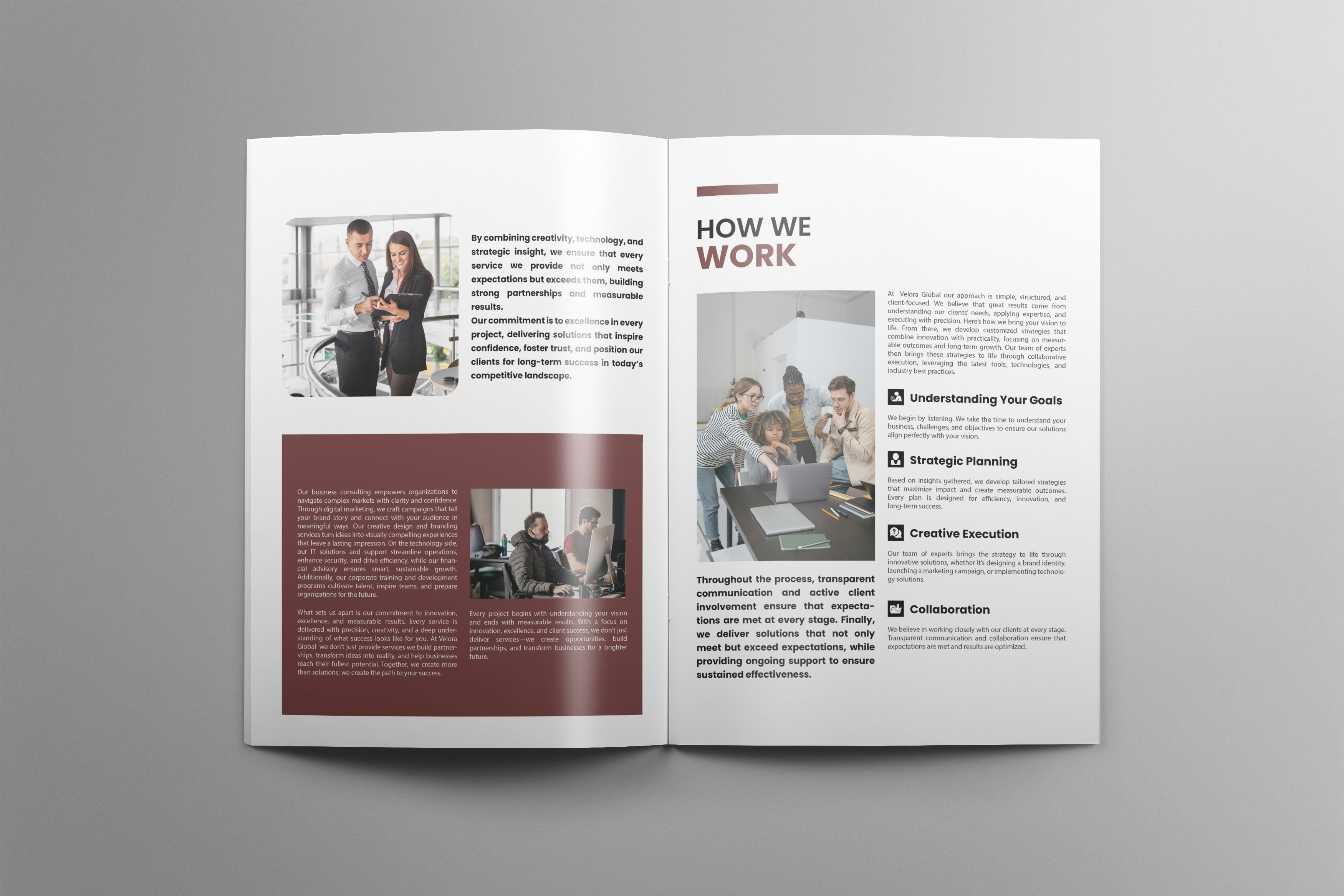 Company Profile Design by SK Exclusive on Dribbble