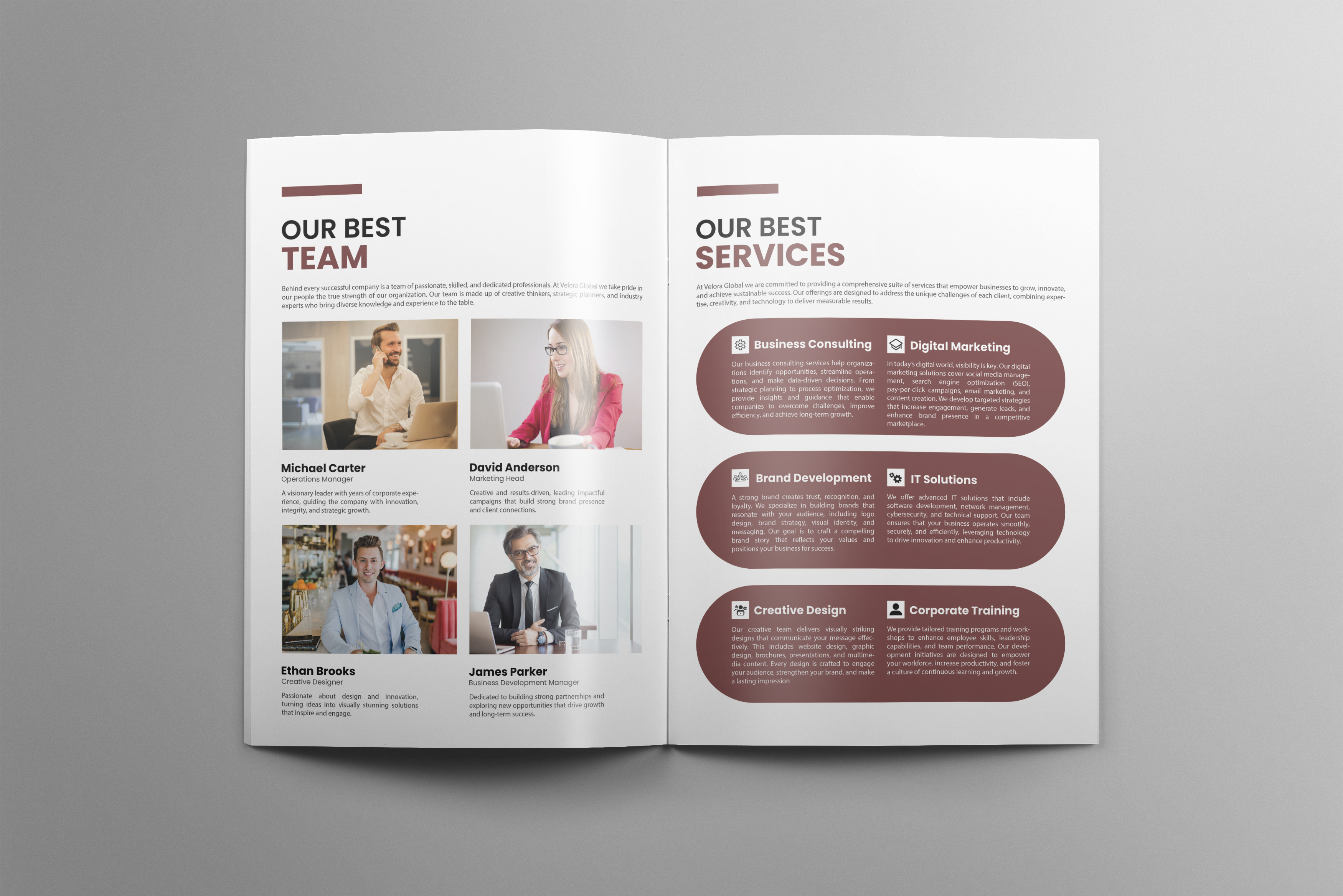 Company Profile Design by SK Exclusive on Dribbble